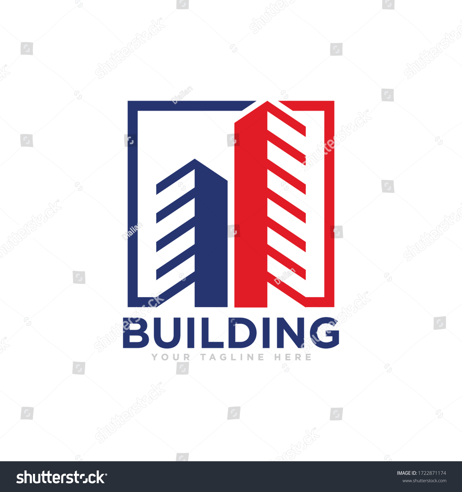 Building Construction Logo Design Vector Stock Vector (Royalty Free ...