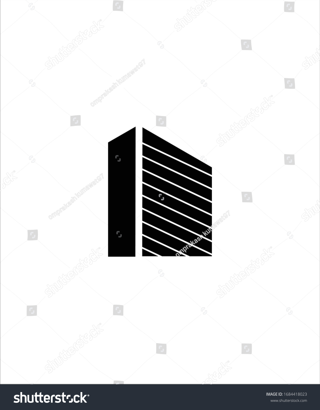 Building Flat Iconvector Best Flat Building Stock Vector (Royalty Free ...