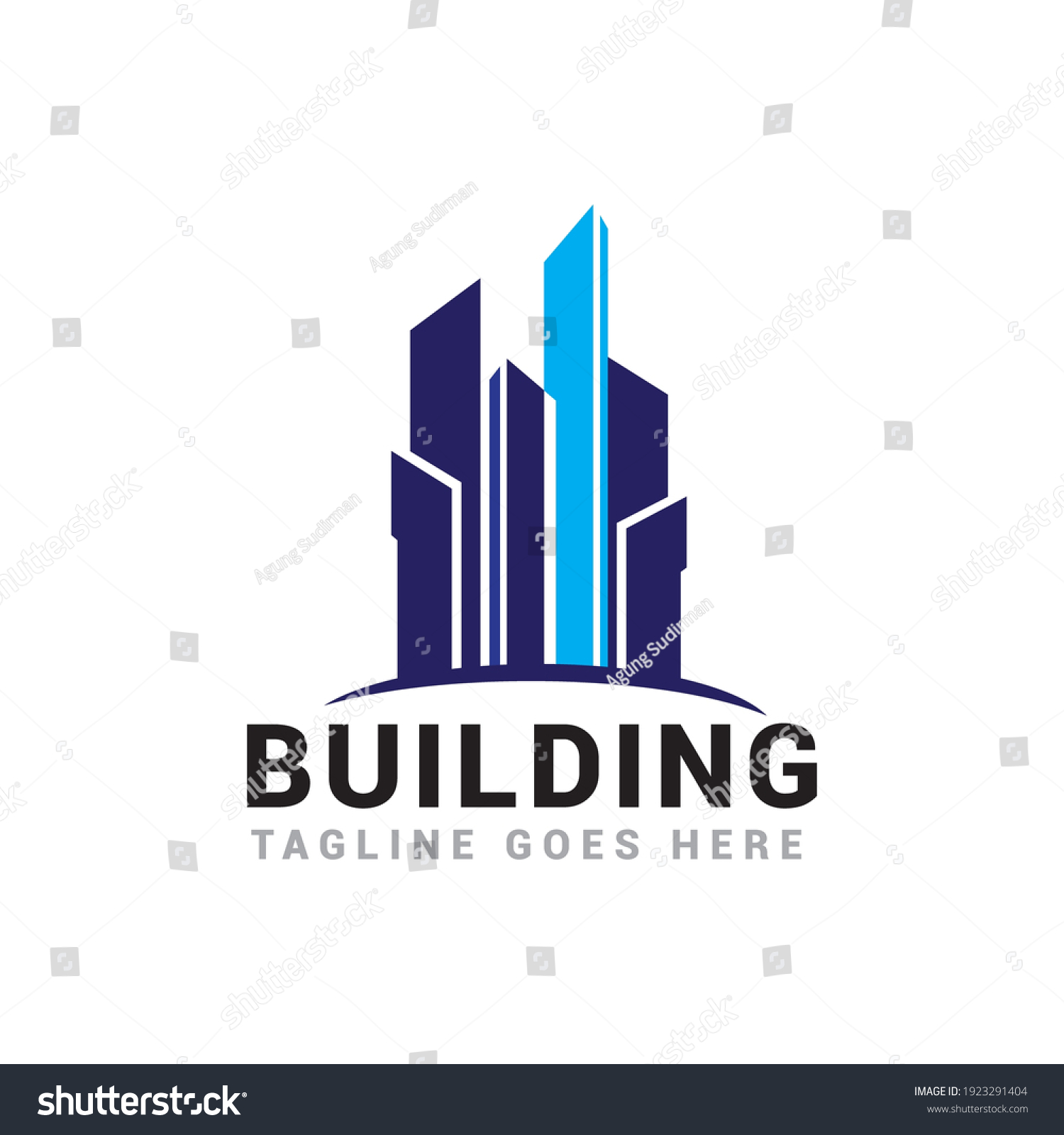 Building Group Concept Logo Icon Vector Stock Vector (Royalty Free ...
