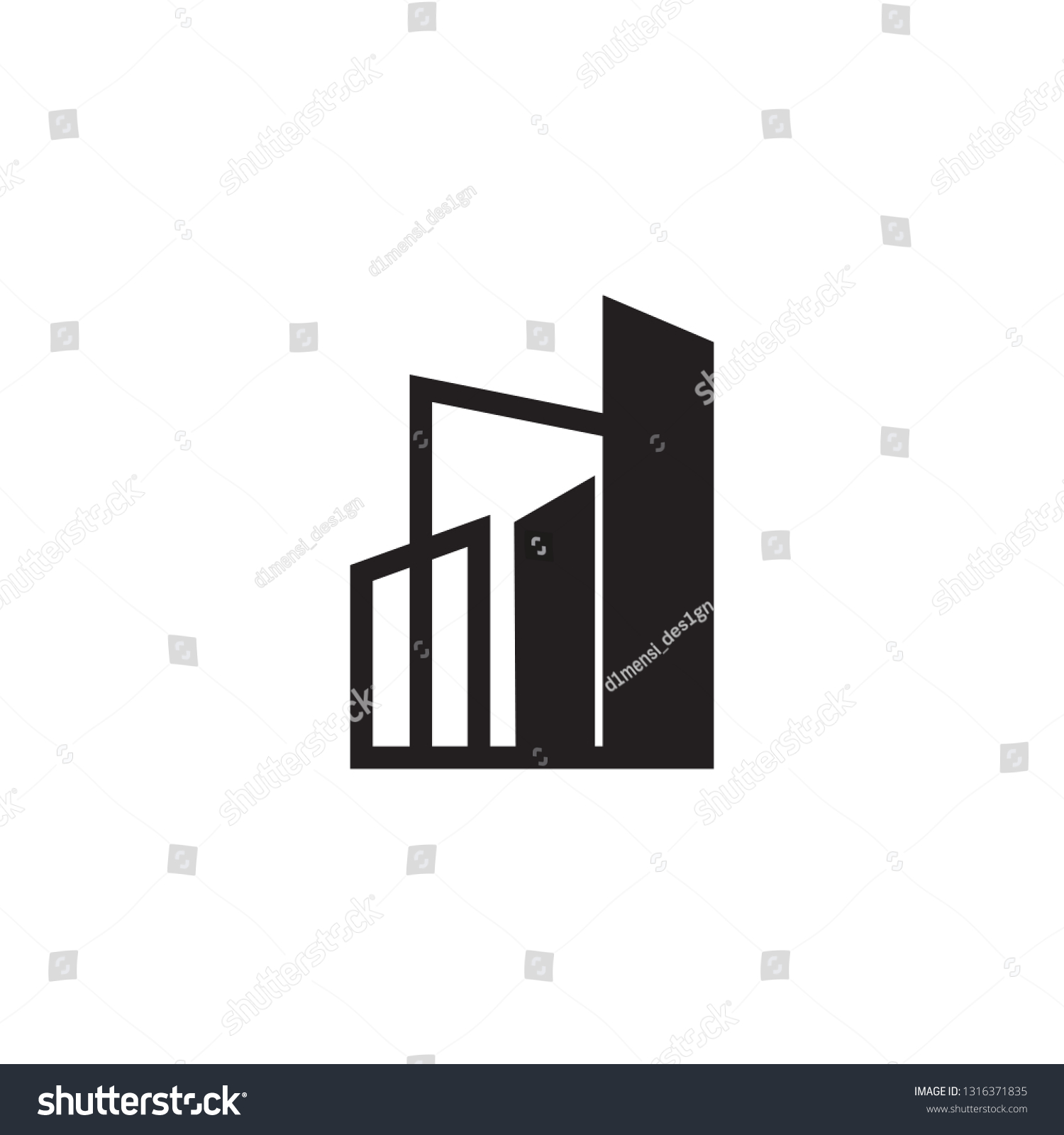 Building Logo Design Vector Template Stock Vector (Royalty Free ...