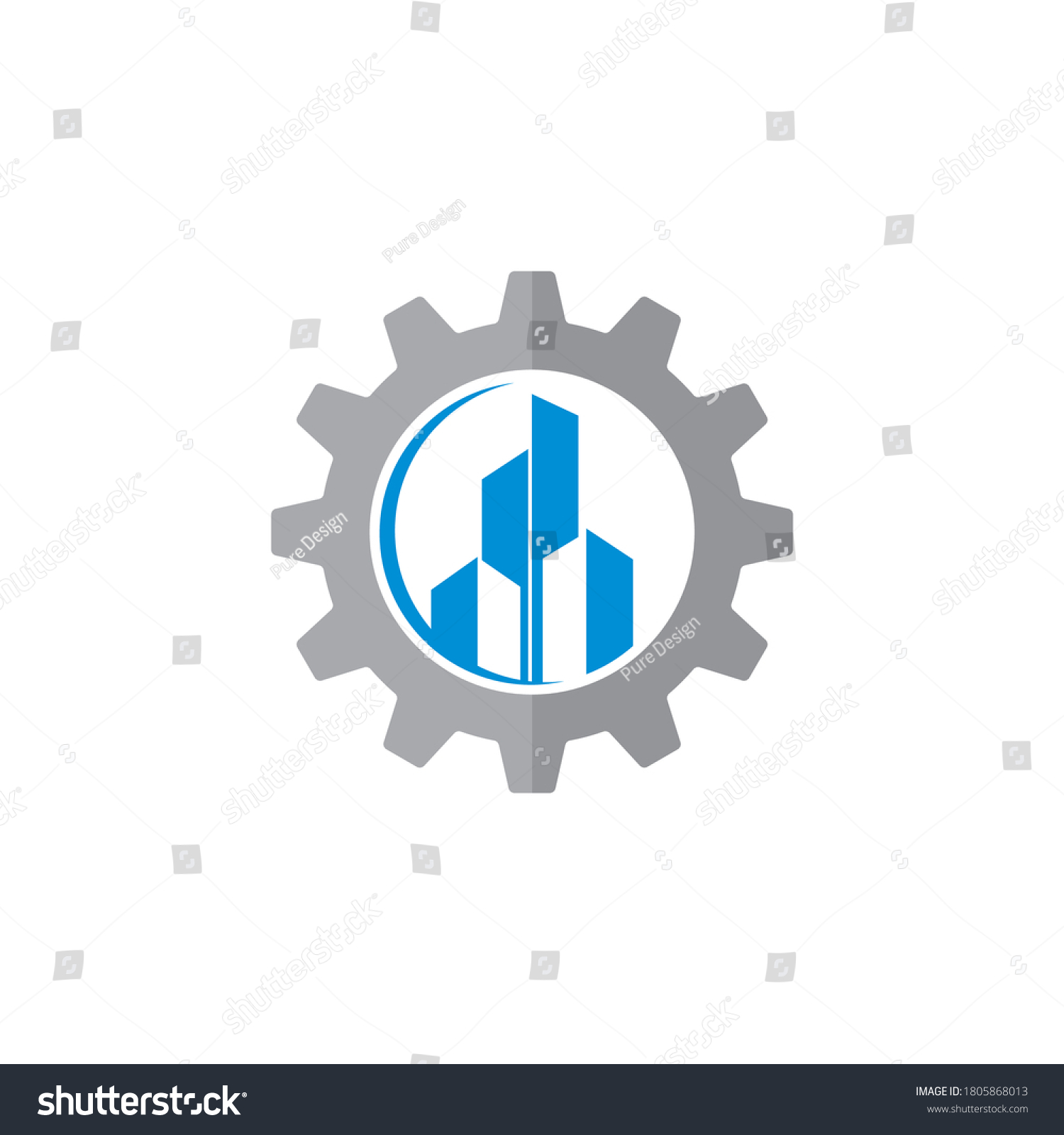 Building Logo Industry Logo Vector Stock Vector (Royalty Free ...