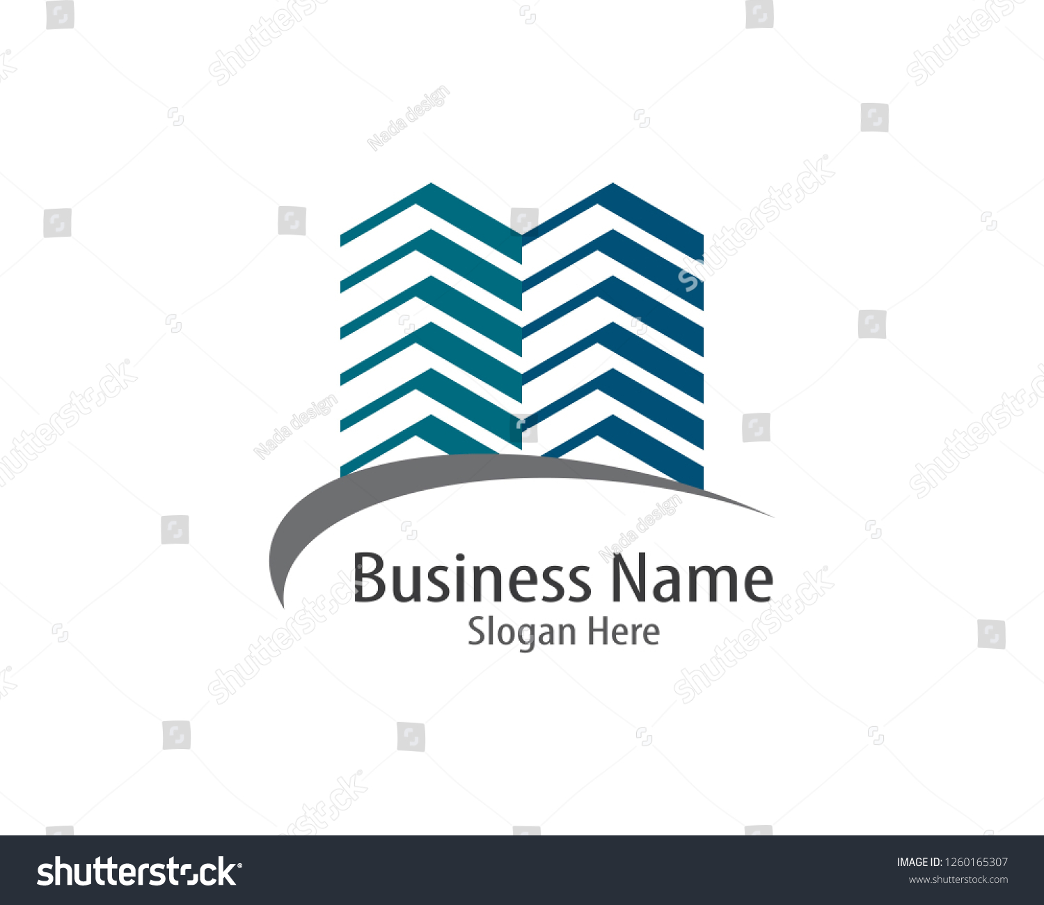 Building Logo Template Illustration Stock Vector (Royalty Free ...