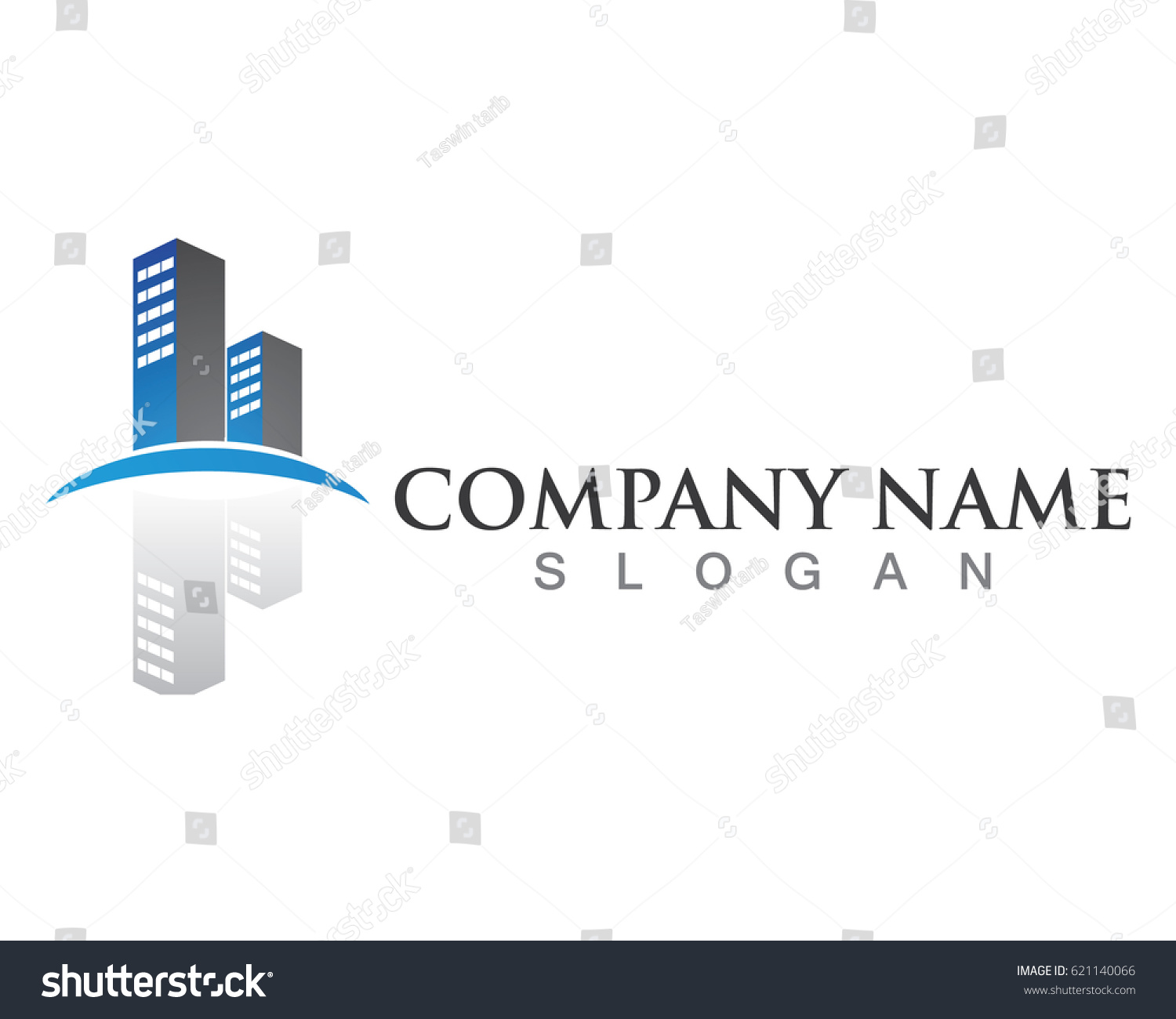 Building Towers Logos Stock Vector (Royalty Free) 621140066 | Shutterstock