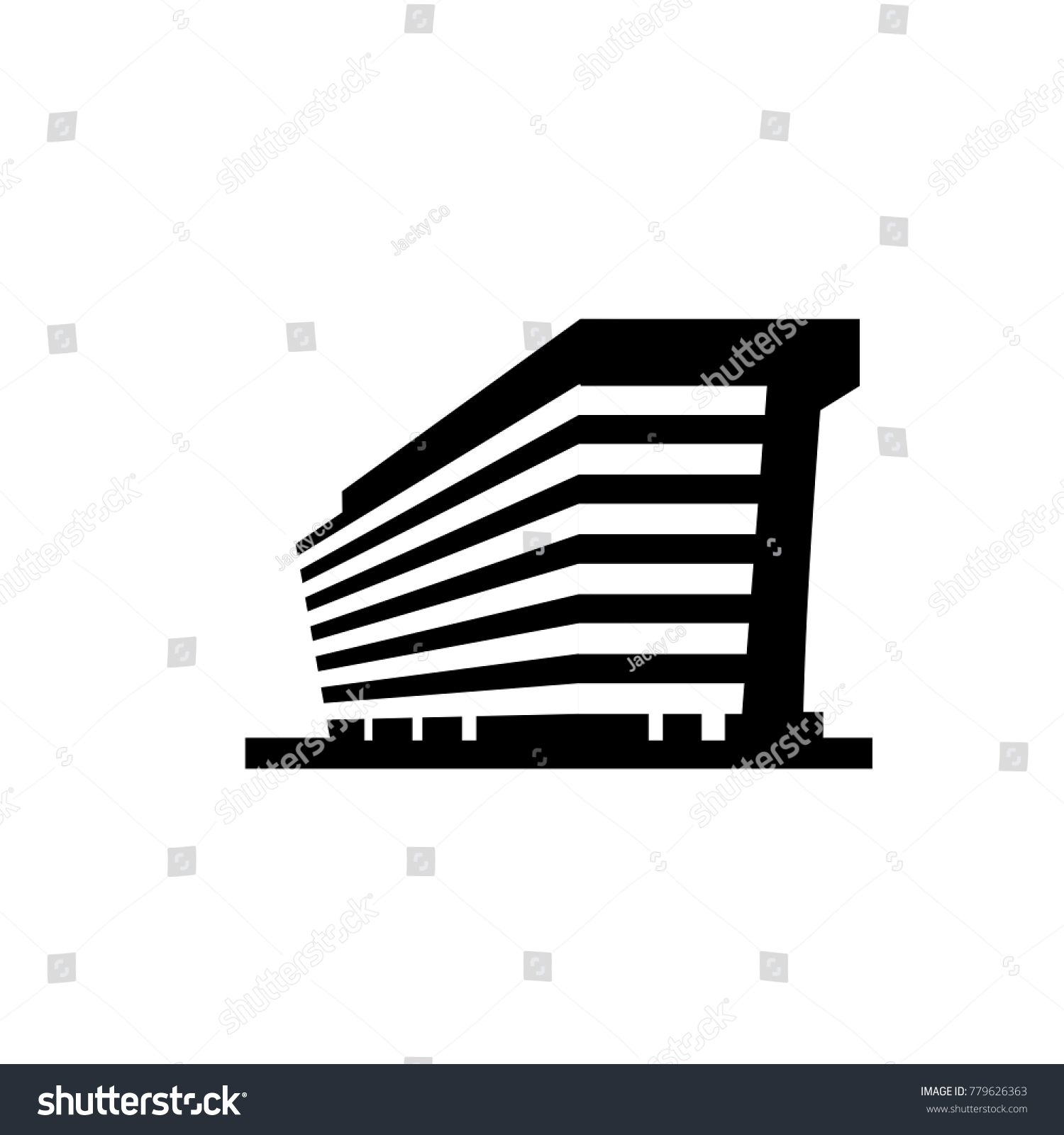 Buildings Icons Vector Stock Vector (Royalty Free) 779626363 | Shutterstock