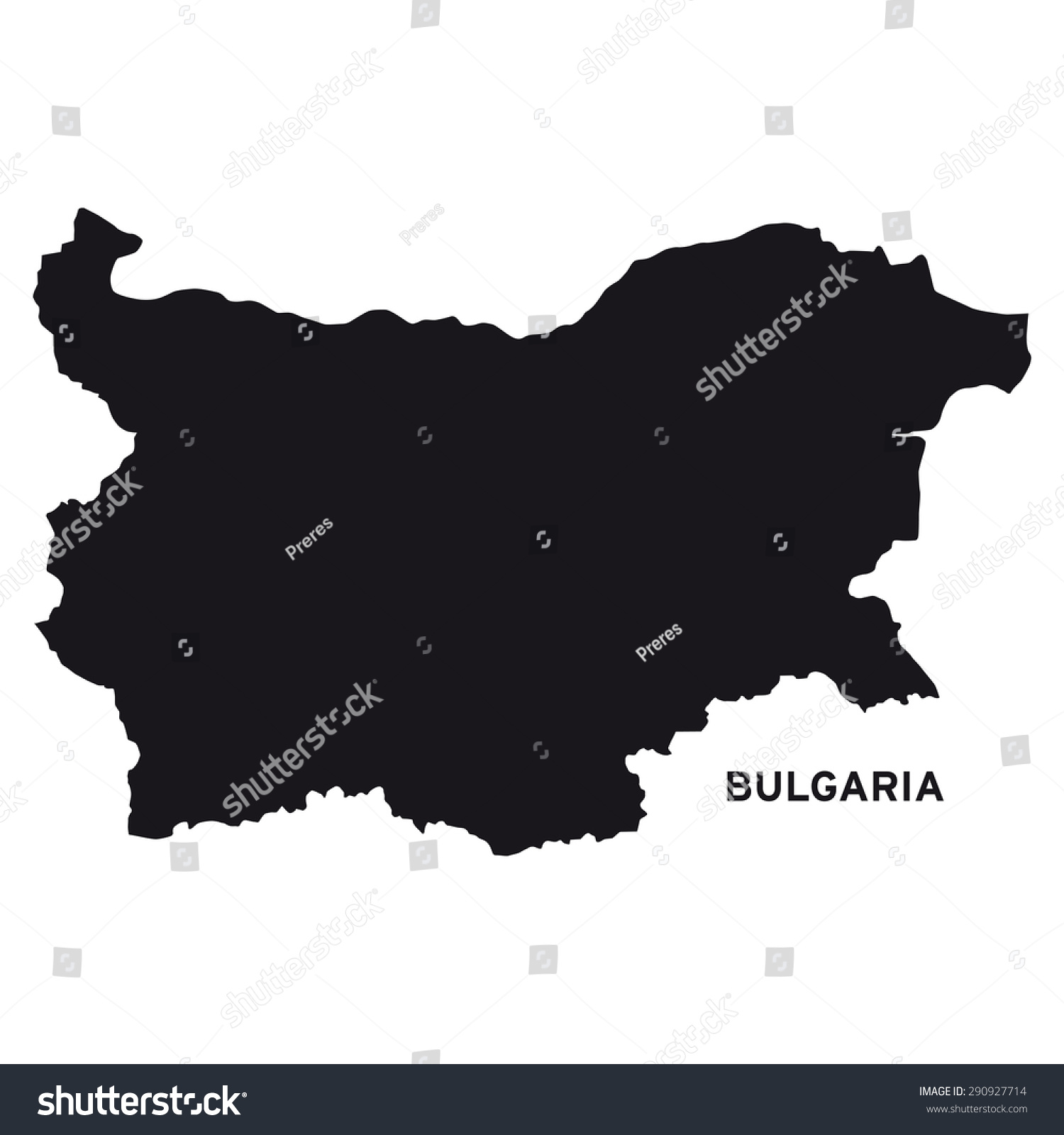 Bulgaria on google maps