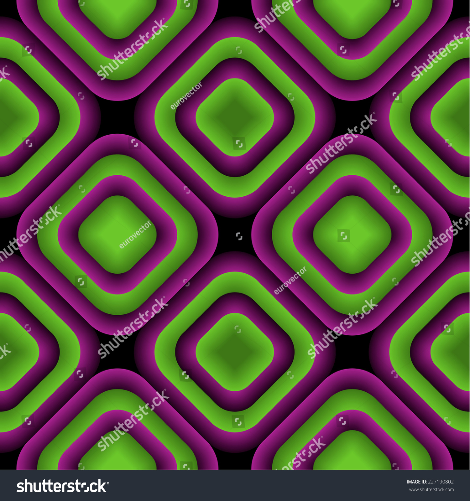 Bulge Rhombuses Optical Illusion Vector Seamless: เวกเตอร์สต็อก (ปลอด ...