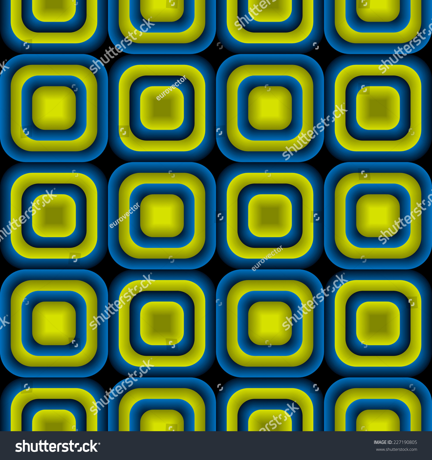 Bulge Squares Optical Illusion Vector Seamless: vector de stock (libre ...