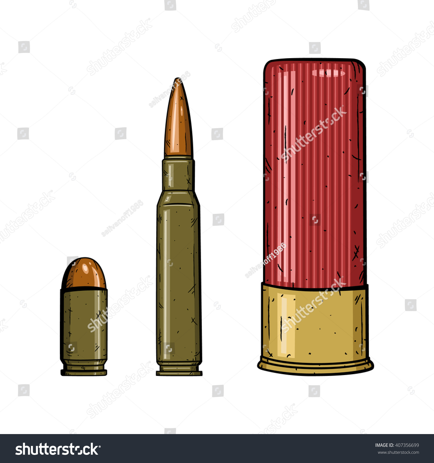 Bullet Set Isolated On White Background: เวกเตอร์สต็อก (ปลอดค่า ...