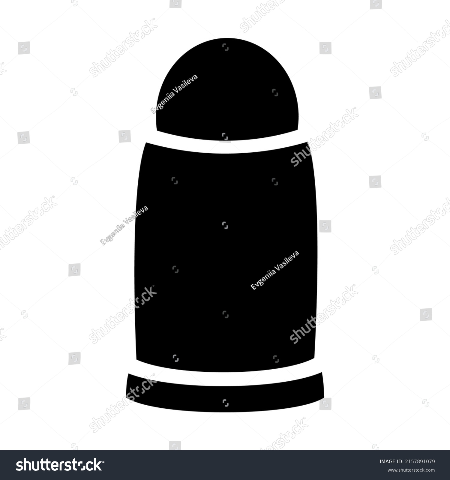 Bullet Single Element Pictogram Vector Illustration Stock Vector ...