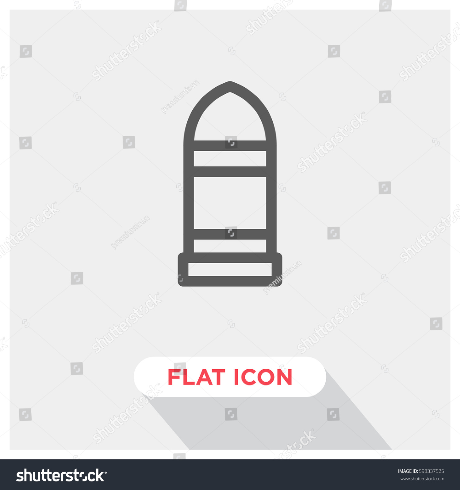 Bullet Vector Icon Stock Vector (Royalty Free) 598337525 | Shutterstock