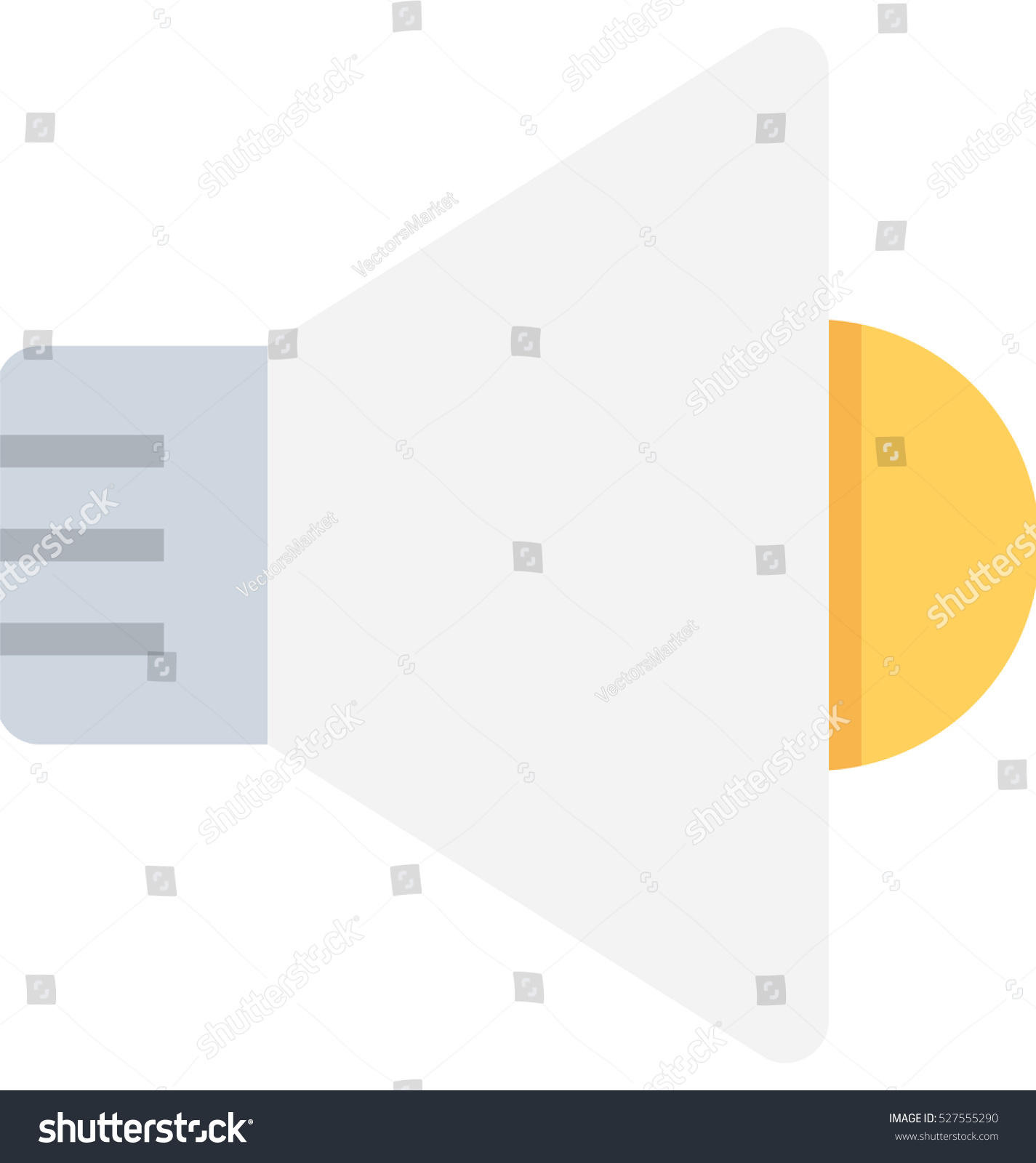 Bullhorn Vector Icon Stock Vector (Royalty Free) 527555290 | Shutterstock