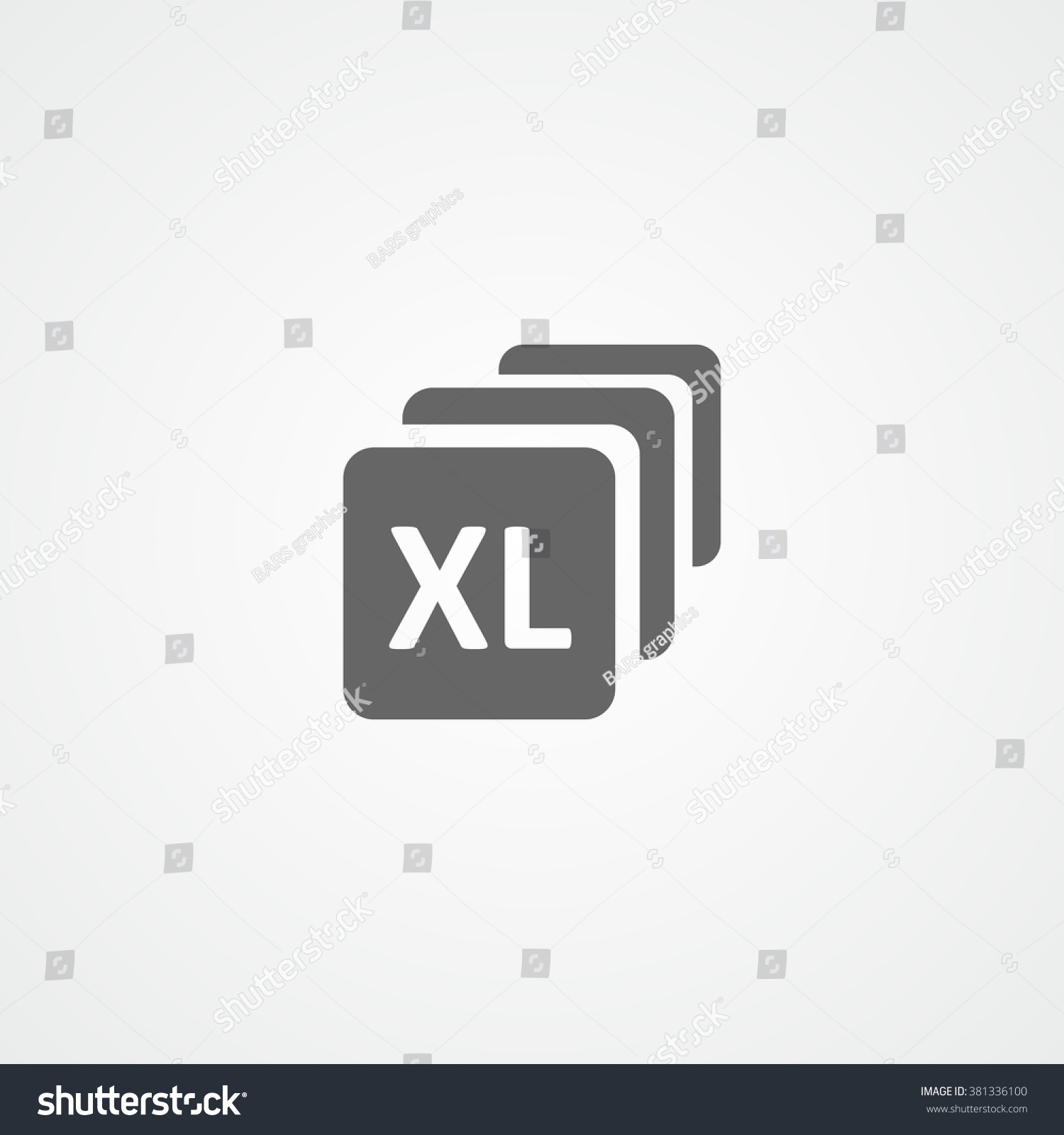 Bundles Flat Vector Icon Size Extra Stock Vector (Royalty Free ...