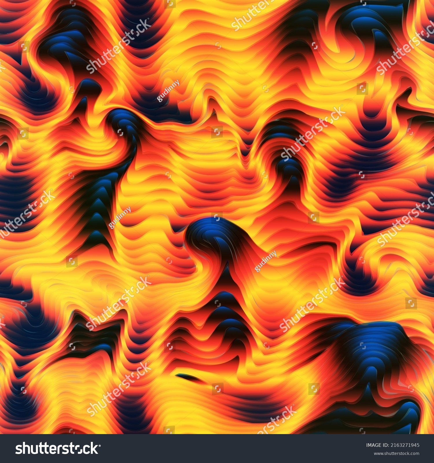 Burn Distortion Line Seamless Texture Stock Vector (Royalty Free ...