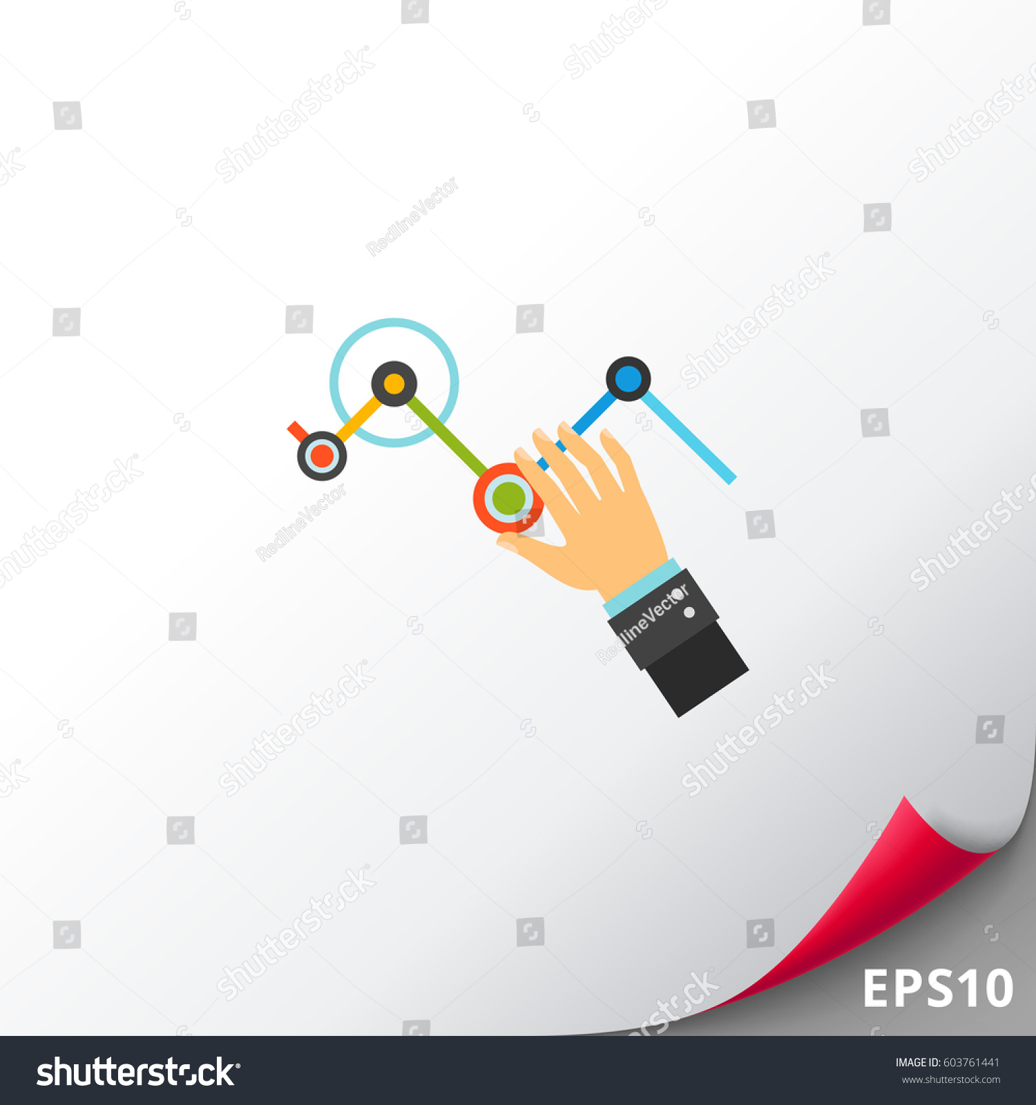 Business Analytics Dashboard Icon Stock Vector (Royalty Free) 603761441