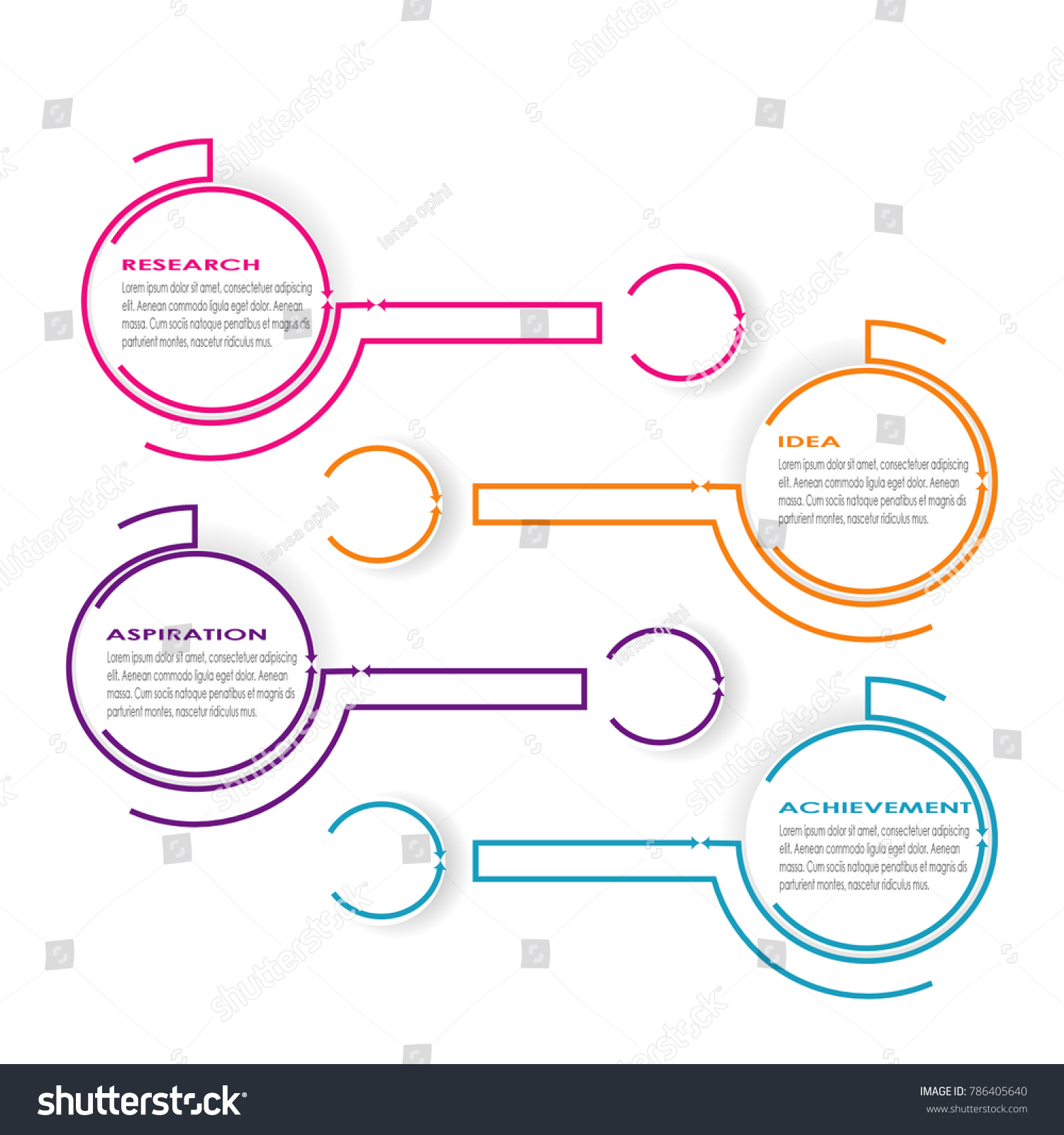 Business Data Visualization Diagram Chart Data : image vectorielle de ...