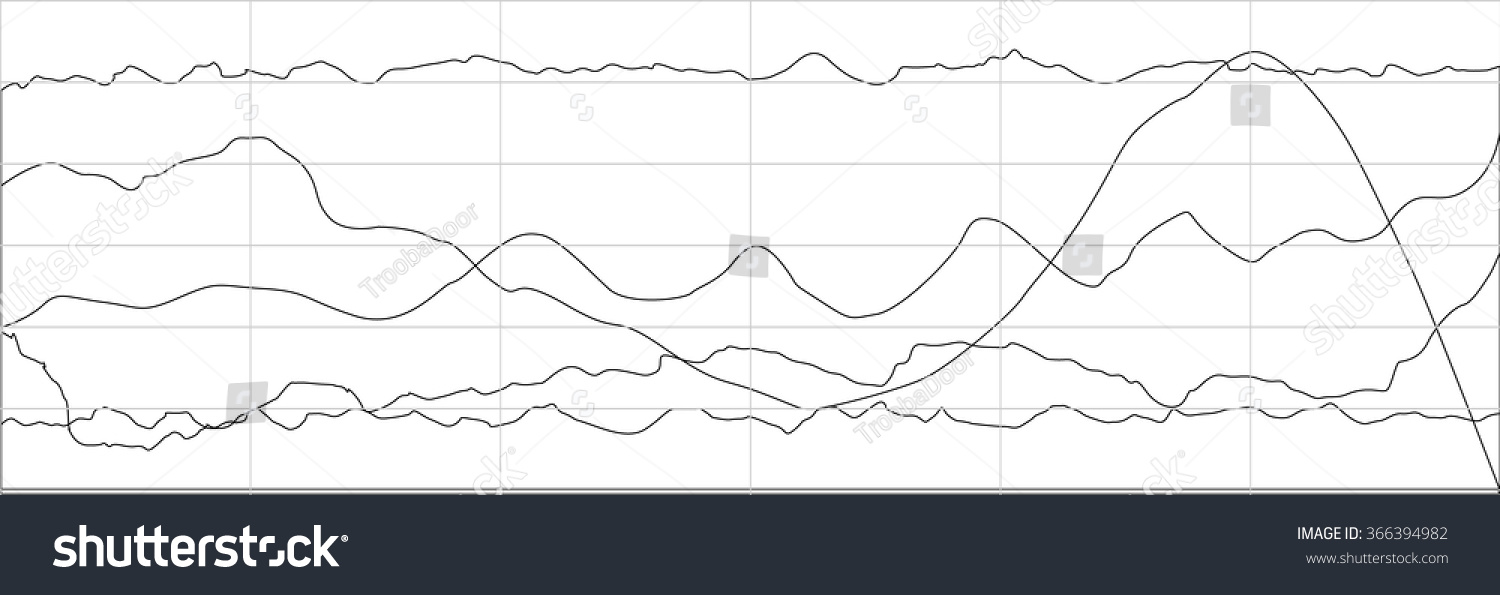Business Flat Graph Trend Chart Scheme Stock Vector (Royalty Free ...