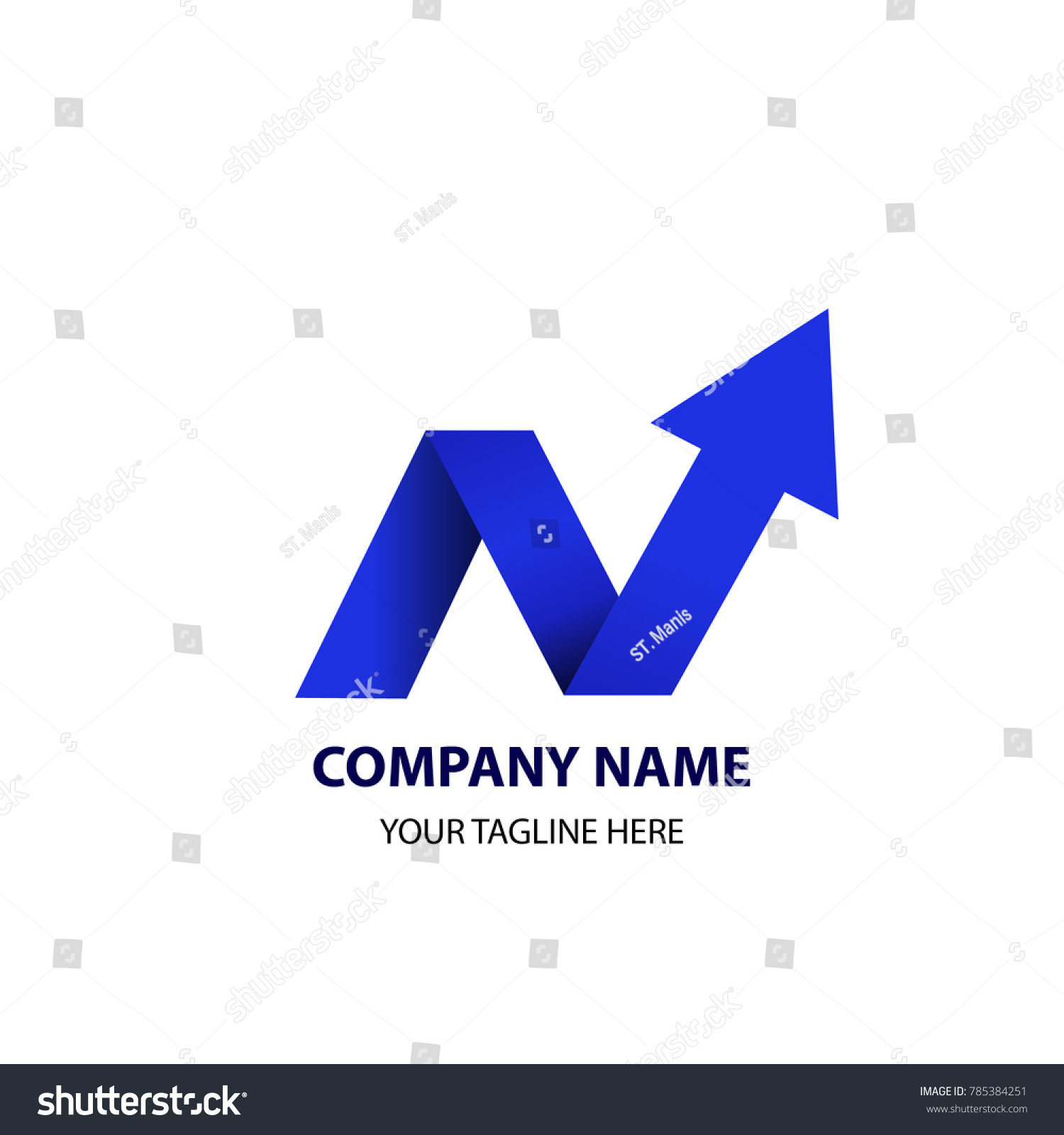 Business Logo Vector: vetor stock (livre de direitos) 785384251 ...