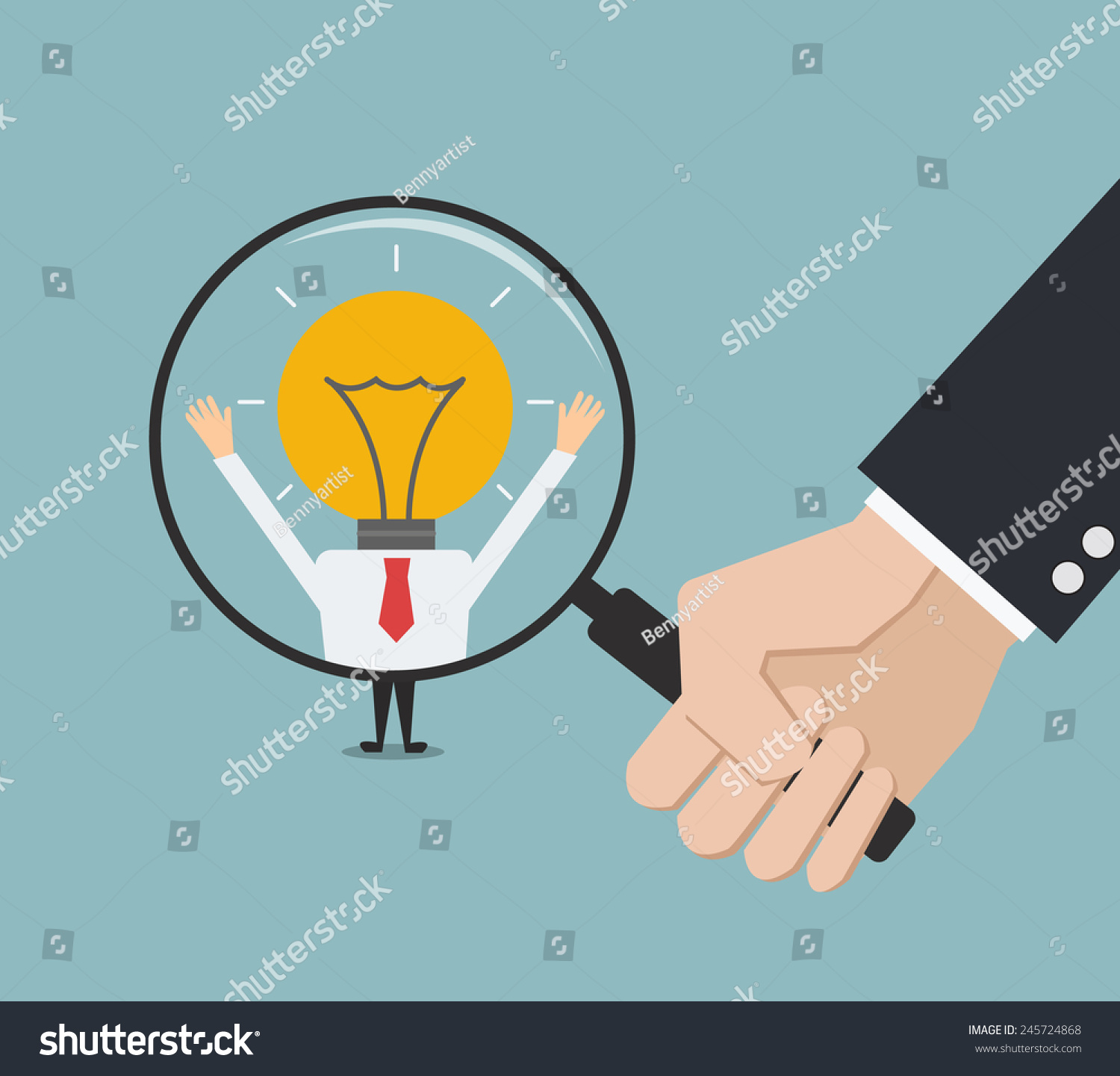Business Man Hand Holding Magnifying Glass Stock Vector (Royalty Free ... Business Man Hand Holding Magnifying Glass Stock Vector (Royalty Free ...