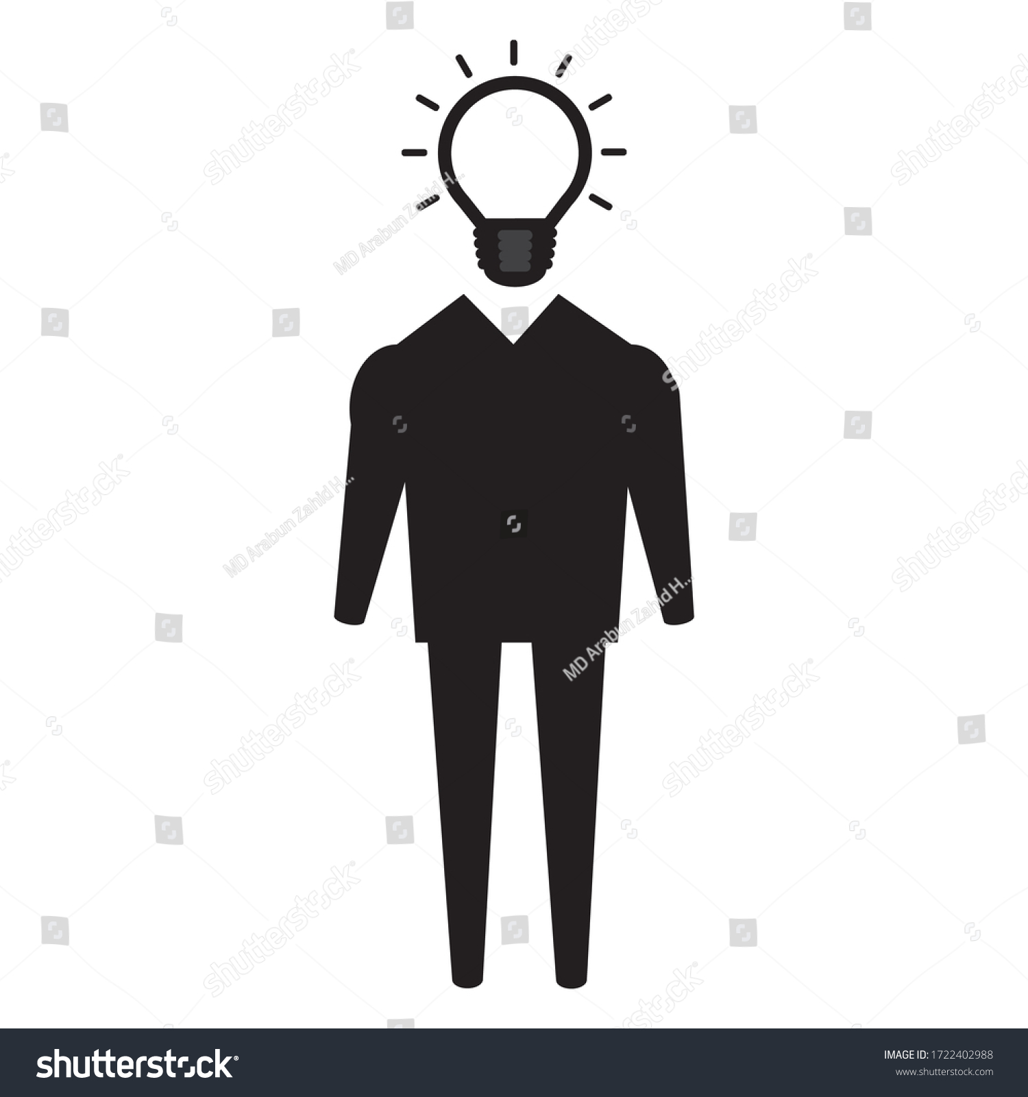 Business Power Icon Vector Graphics Stock Vector (Royalty Free ...