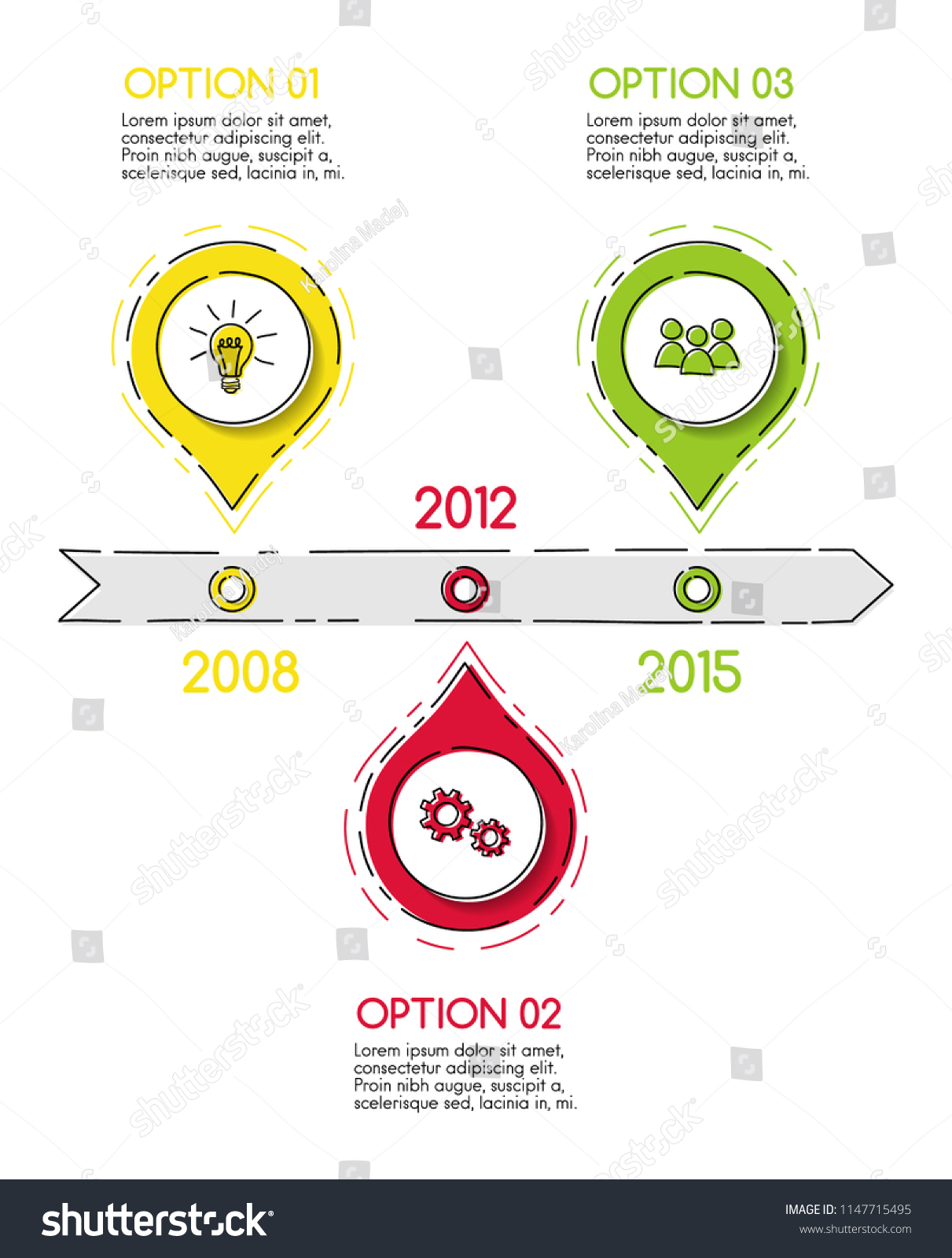 Business Timeline Template Hand Drawn Elements Stock Vector (Royalty ... Business Timeline Template Hand Drawn Elements Stock Vector (Royalty ...