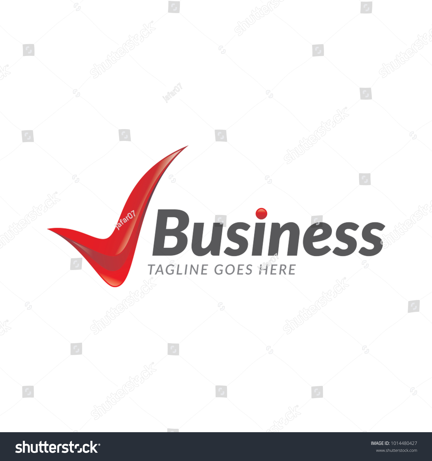 Business V Check Mark Logo Icon Stock Vector (Royalty Free) 1014480427