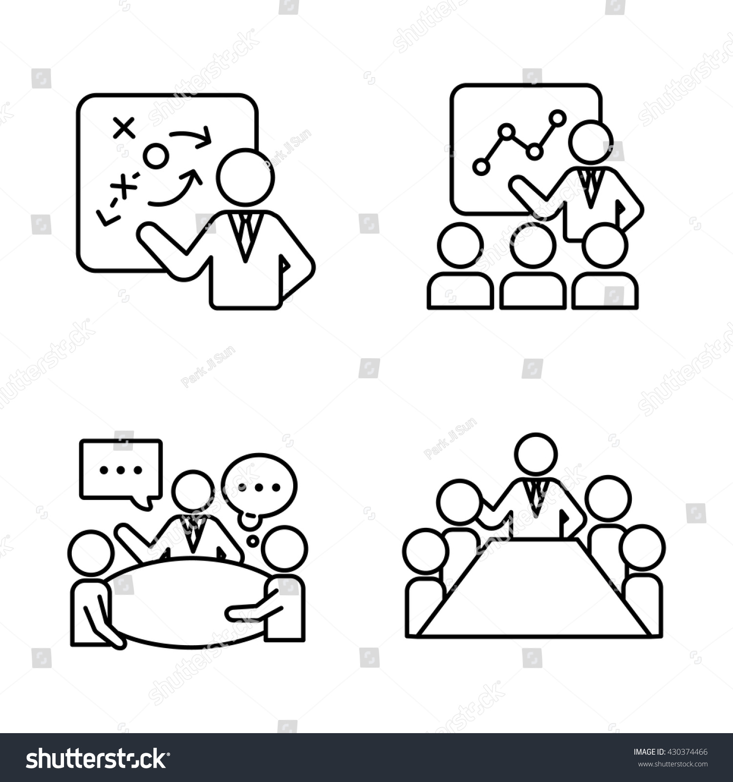 10,043 vectores de Sales meeting icon - Vectores, imágenes y arte ...