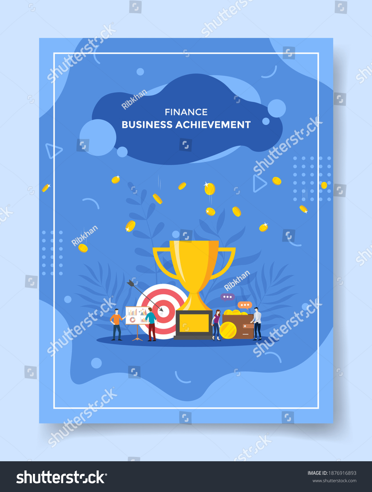 Business Winning Team People Front Big Stock Vector (Royalty Free ... Business Winning Team People Front Big Stock Vector (Royalty Free ...