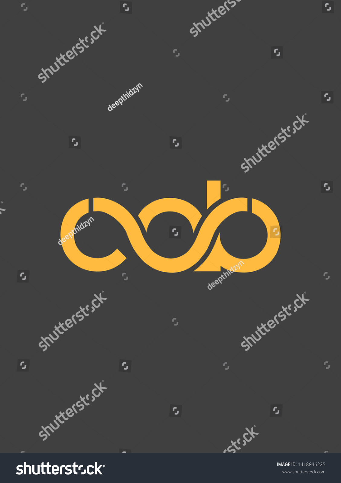 C B Letters Joint Logo Design Stock Vector (Royalty Free) 1418846225 ...