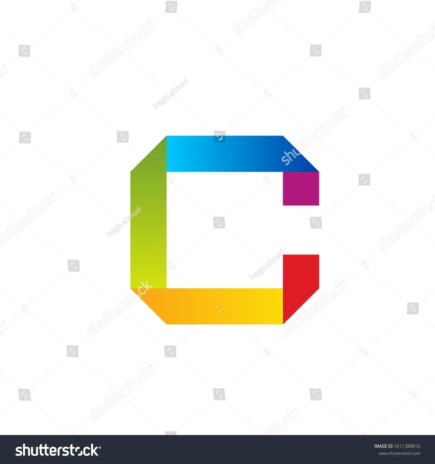 C Logo Design Simple Modern Template Stock Vector (Royalty Free ...