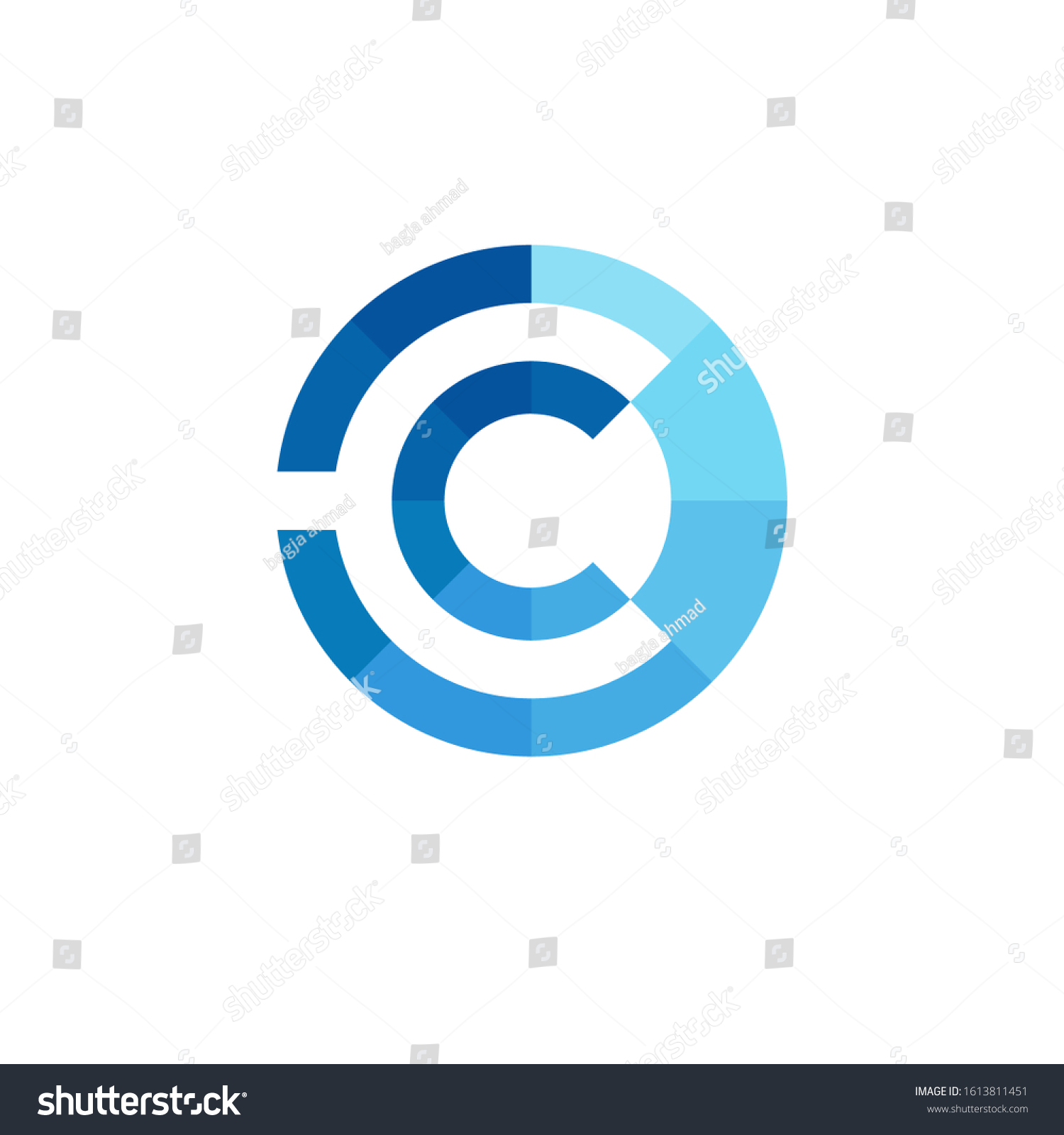C Logo Design Simple Modern Template Stock Vector (Royalty Free ...