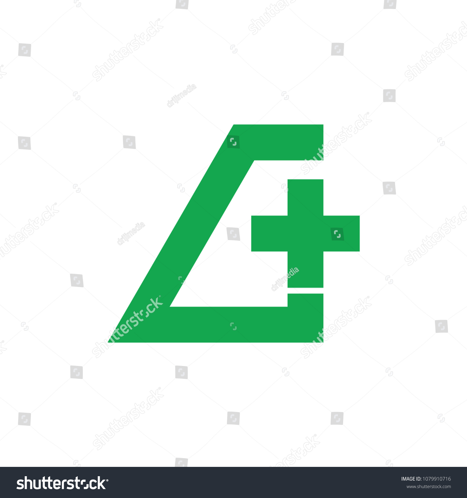 C Plus G Plus Logo Design Stock Vector (Royalty Free) 1079910716 ...