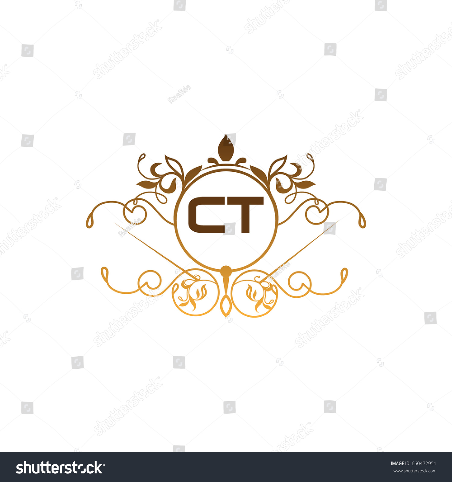 C T Logo Stock Vector (Royalty Free) 660472951 | Shutterstock