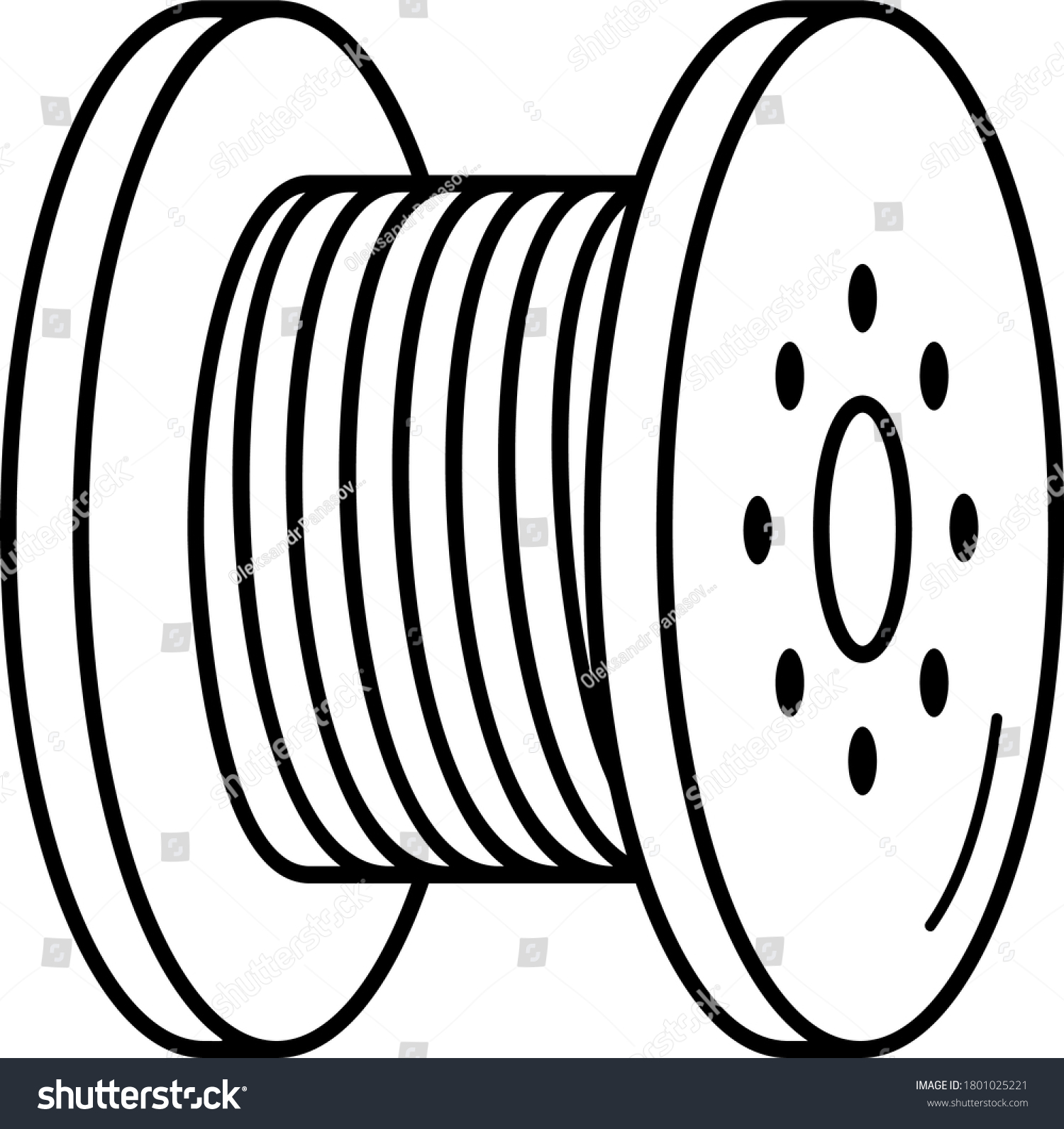 1,080 Cable reel Stock Vectors, Images & Vector Art | Shutterstock