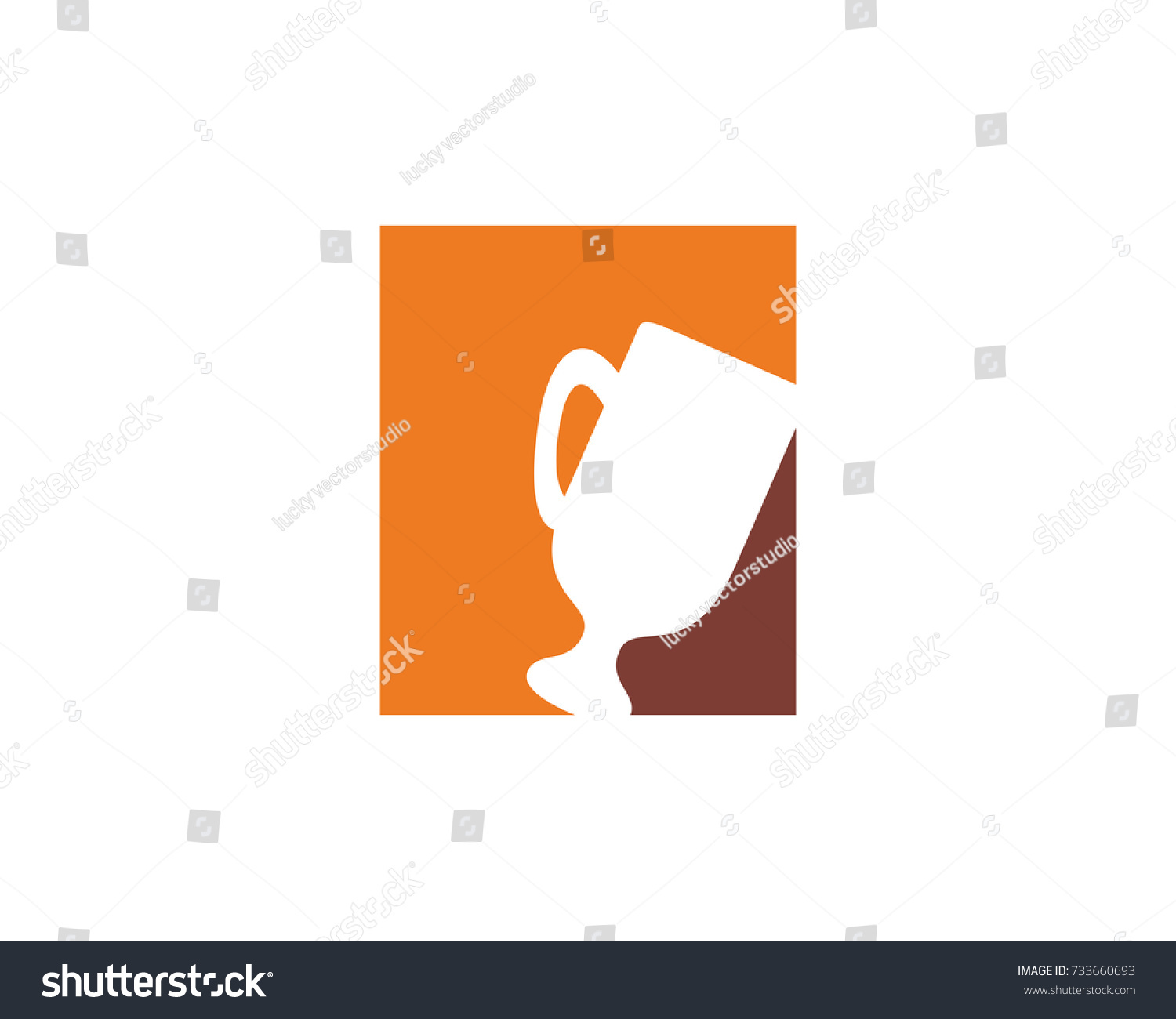 Cafe Logo Template Design Vector Emblem Stock Vector (Royalty Free ...