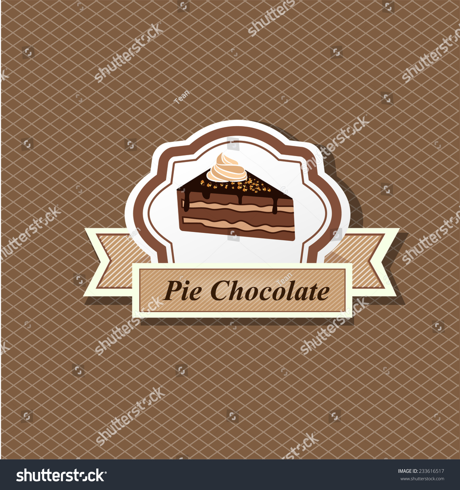 Cake Border Stock Vector (Royalty Free) 233616517 | Shutterstock