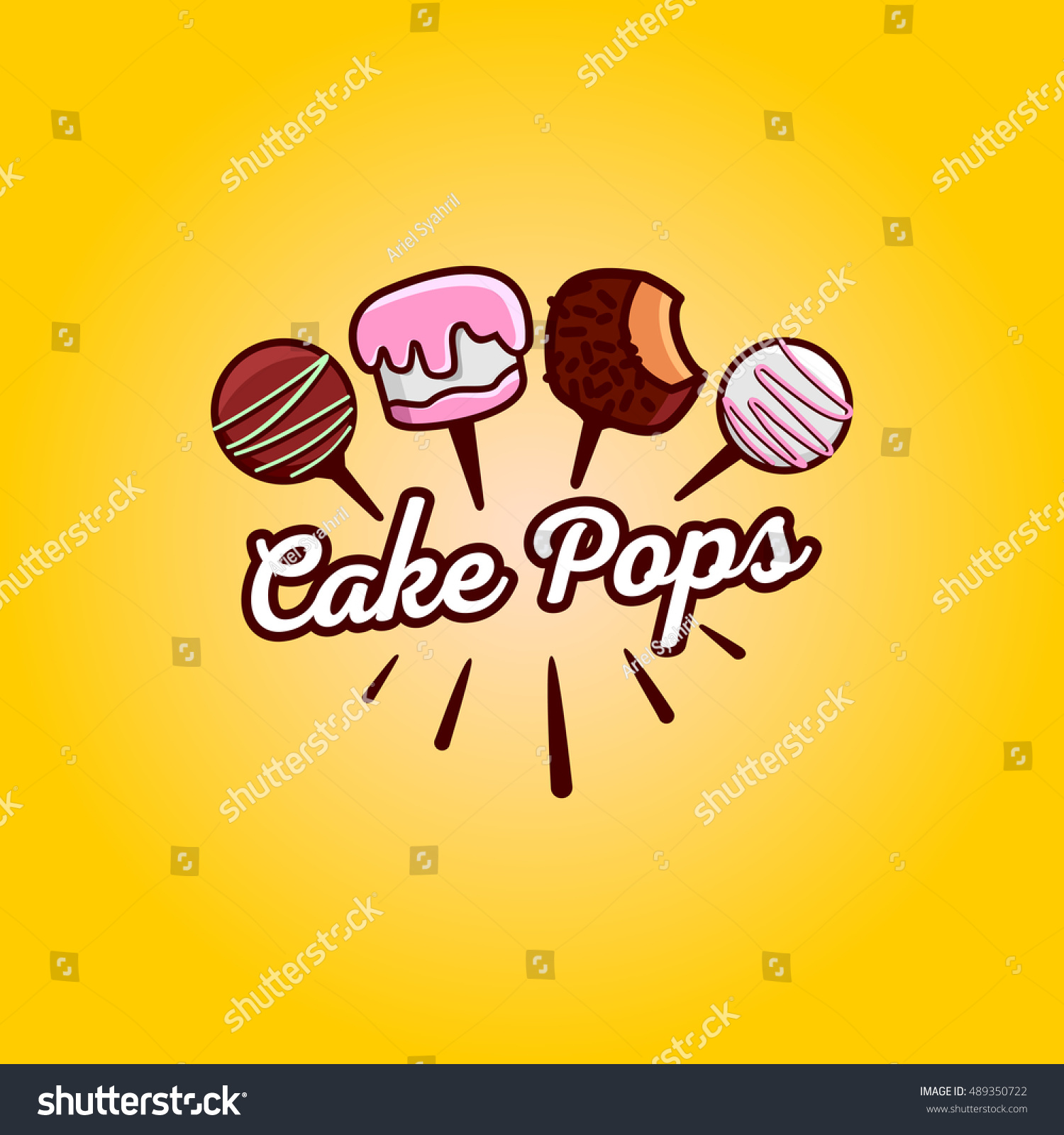 922 Cake pop logo Images, Stock Photos & Vectors | Shutterstock