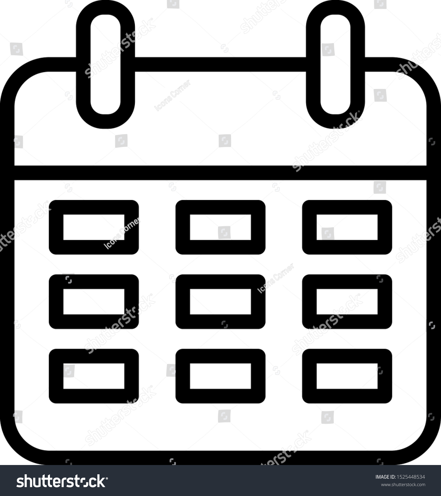 108 Calander icon Images, Stock Photos & Vectors | Shutterstock