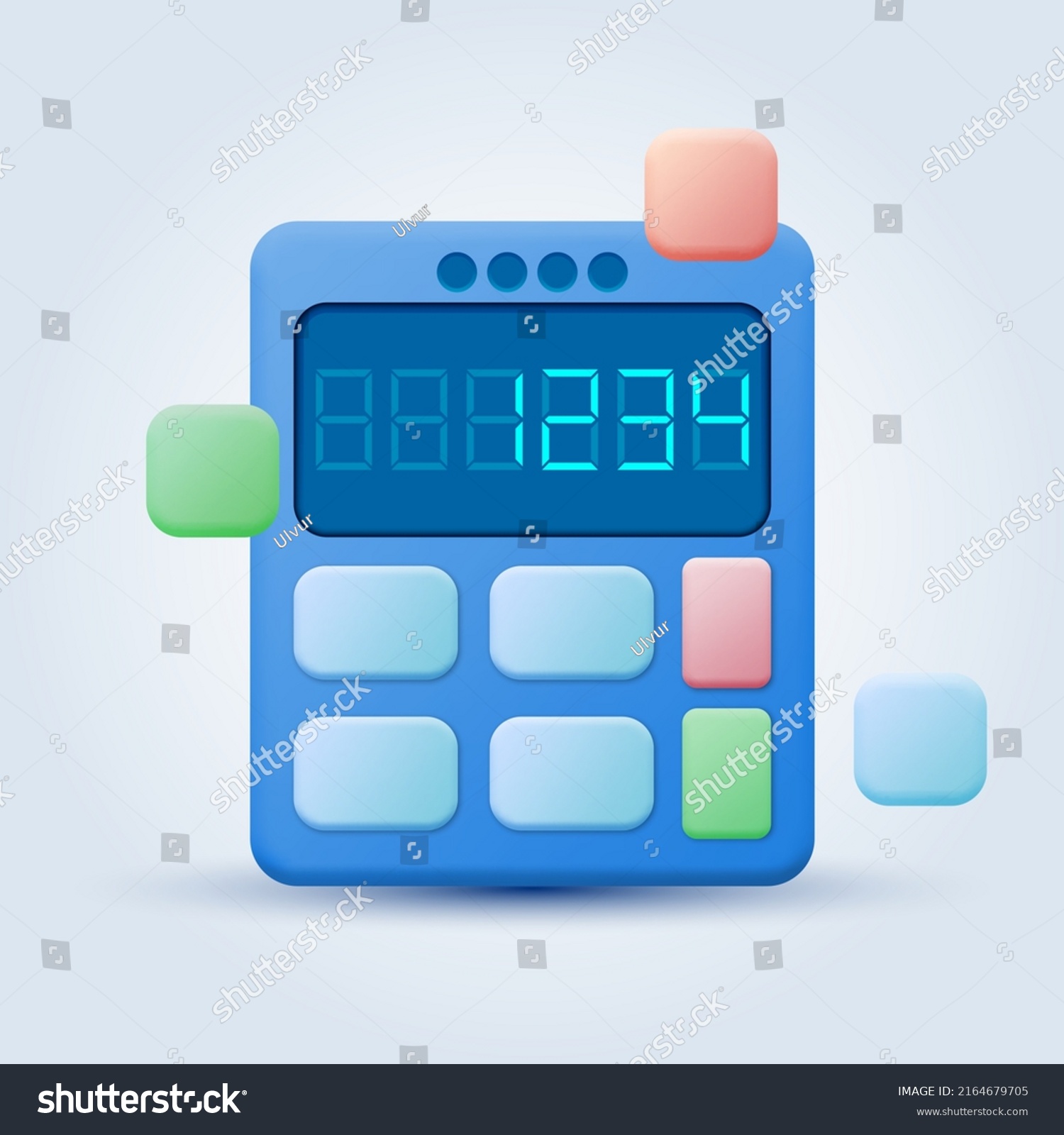 Calculation Cartoon Style Vector Concept Illustration Stock Vector ...