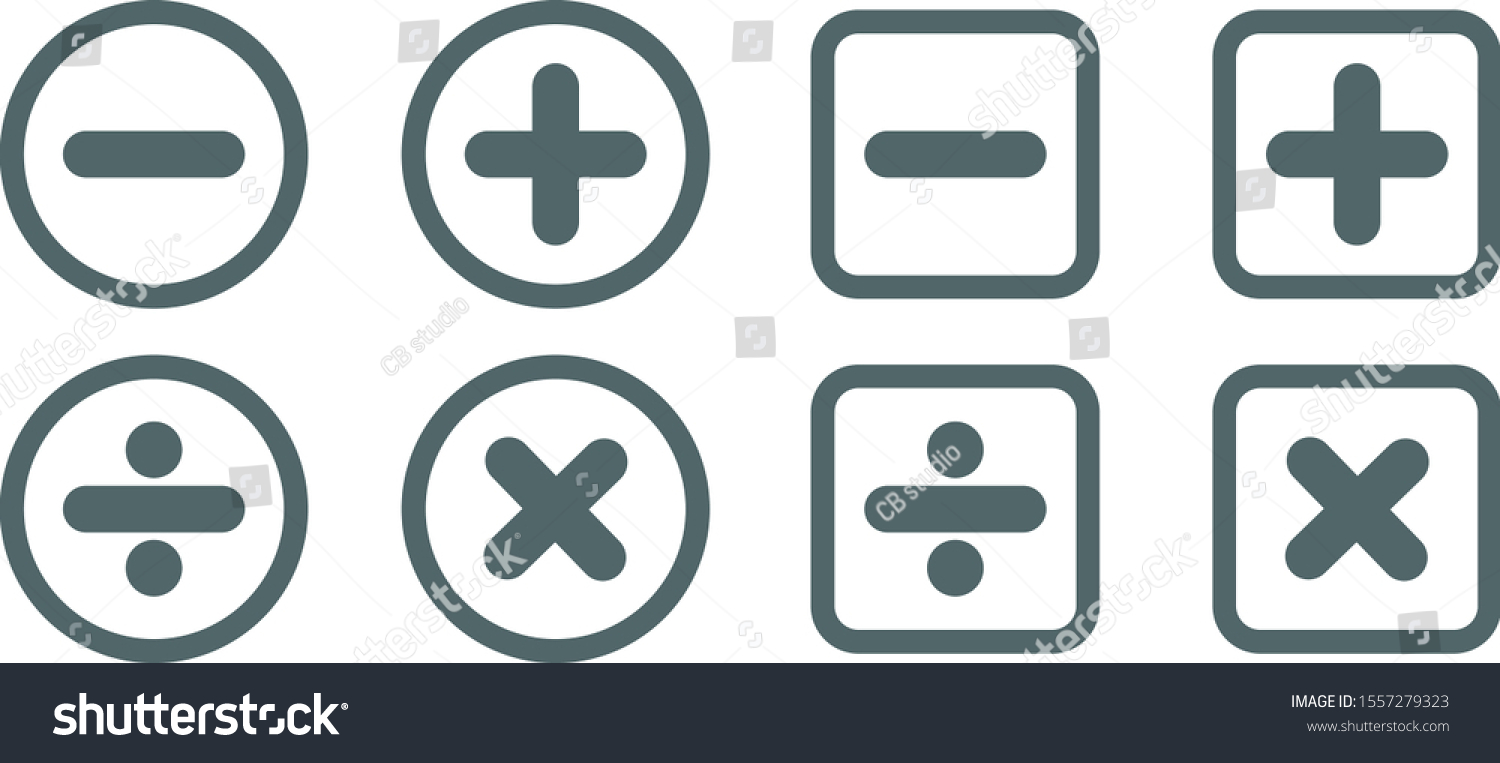 Calculation Icon Calculation Symbol Vector Illustration Stock Vector ...