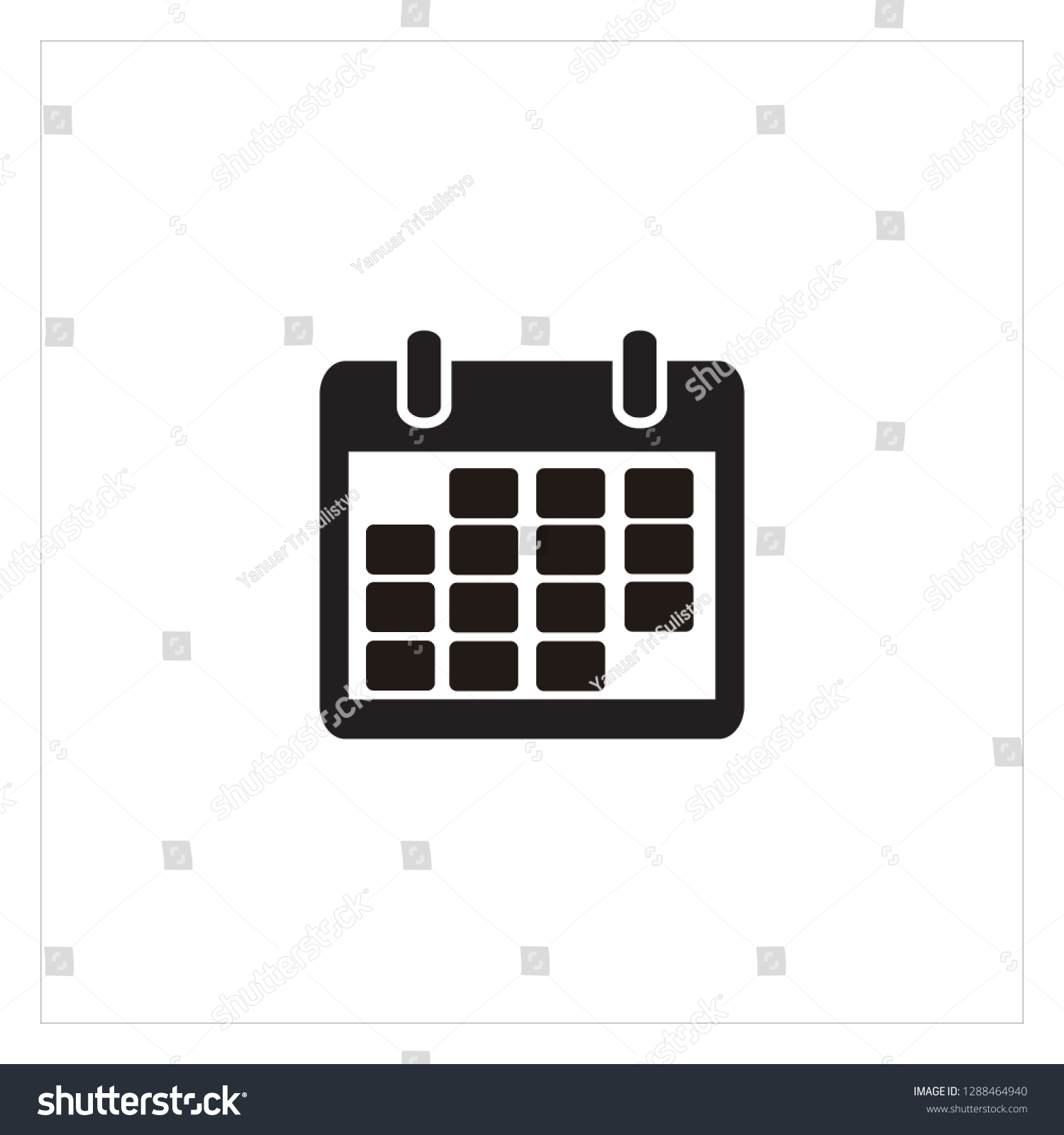 Calendar Logo Vector Stock Vector (Royalty Free) 1288464940 | Shutterstock