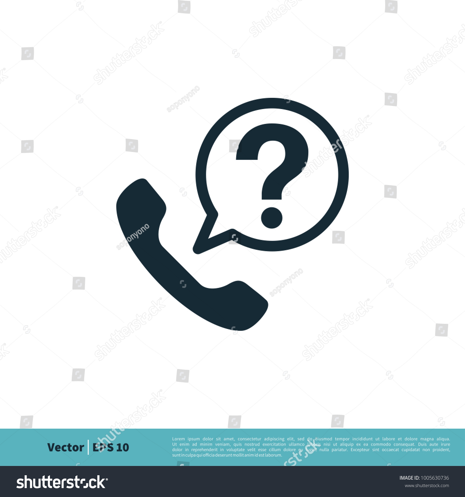 Call Center Help Icon Vector Logo Stock Vector (Royalty Free ...