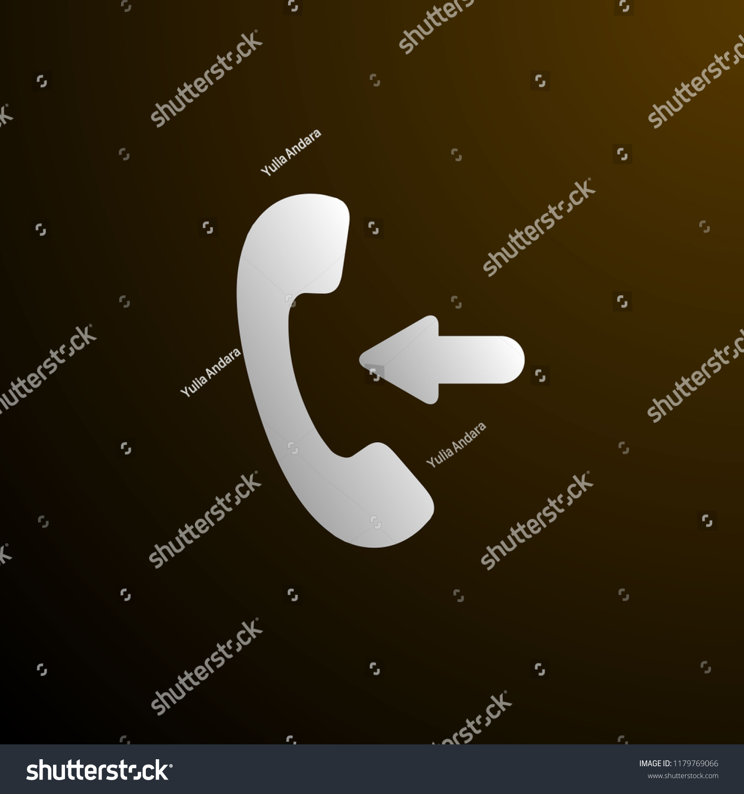 Call Logo Icon Concept Stock Vector (Royalty Free) 1179769066 ...