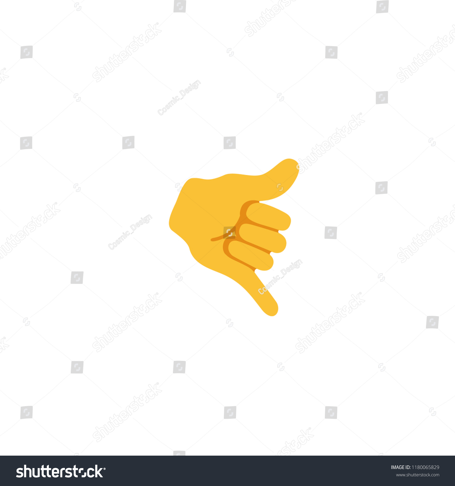 Call me hand sign Images, Stock Photos & Vectors | Shutterstock