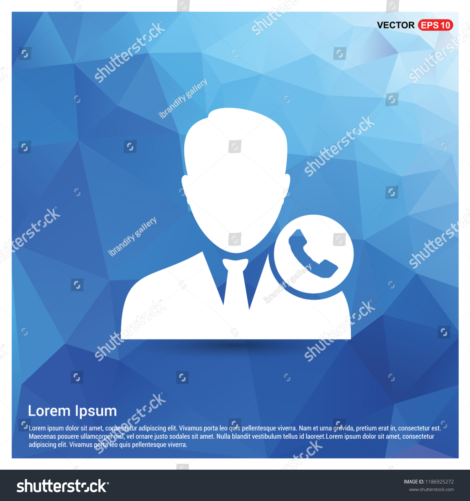 Call User Icon Free Vector Icon: vector de stock (libre de regalías ...