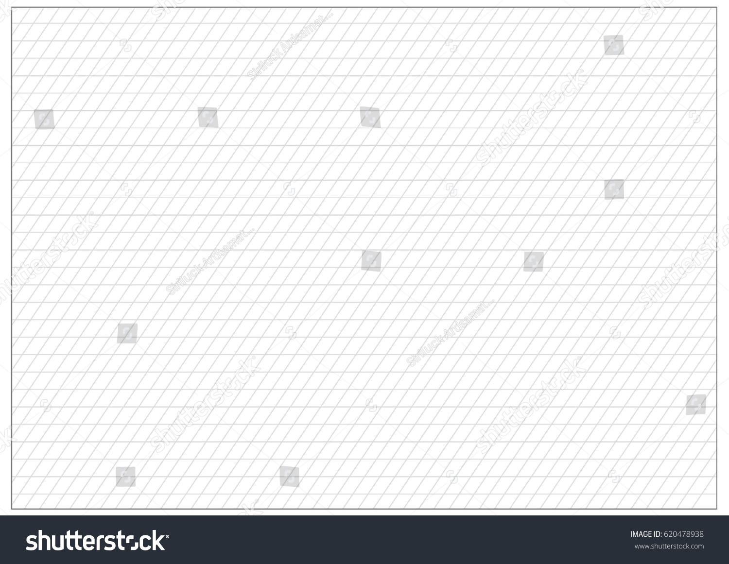 Calligraphy Grid Printable Graph Paperblack Grid Stock Vector (Royalty ...