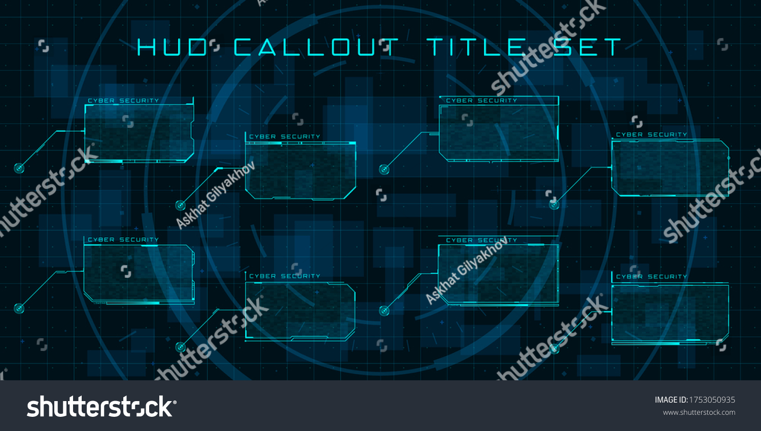Callout Titles Hud Style Set Futuristic Stock Vector (Royalty Free ... Callout Titles Hud Style Set Futuristic Stock Vector (Royalty Free ...