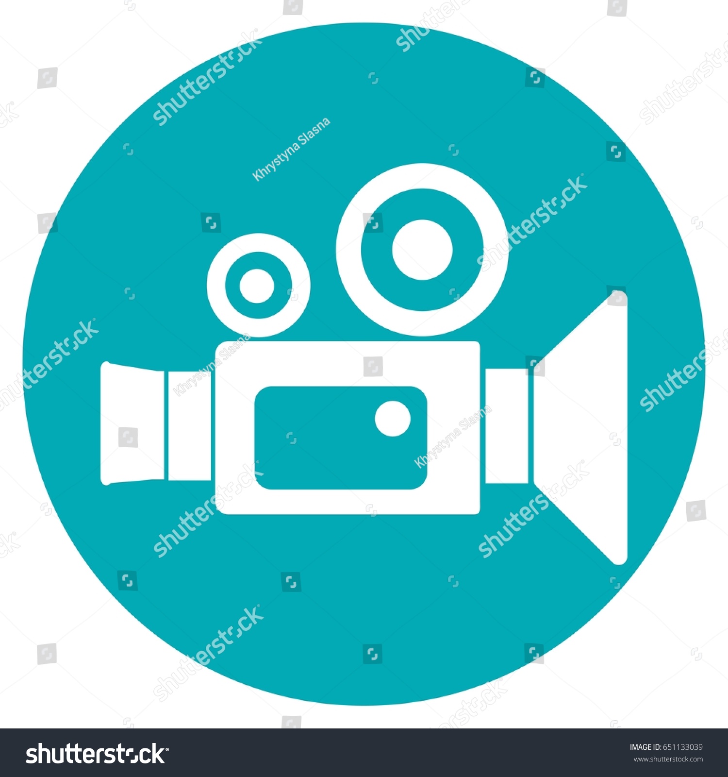 Camcorder Icon Stock Vector (Royalty Free) 651133039 | Shutterstock