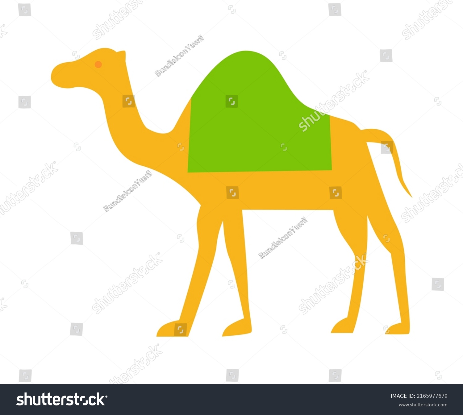 Camel Shape Icon Symbol Design Stock Vector (Royalty Free) 2165977679 ...