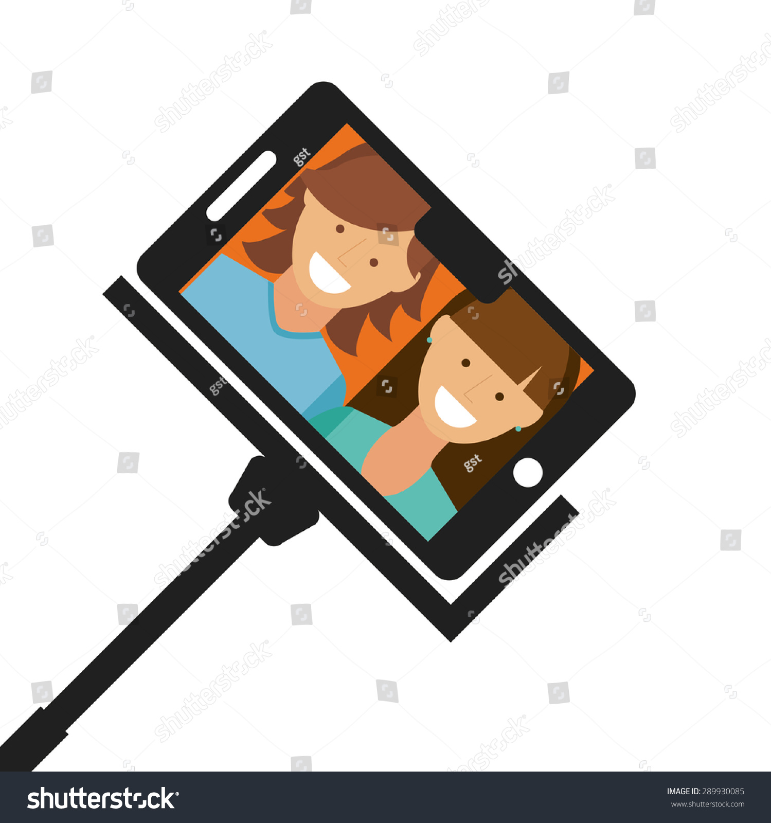 Camera App Design Vector Illustration Eps10 Stock Vector 289930085 ...