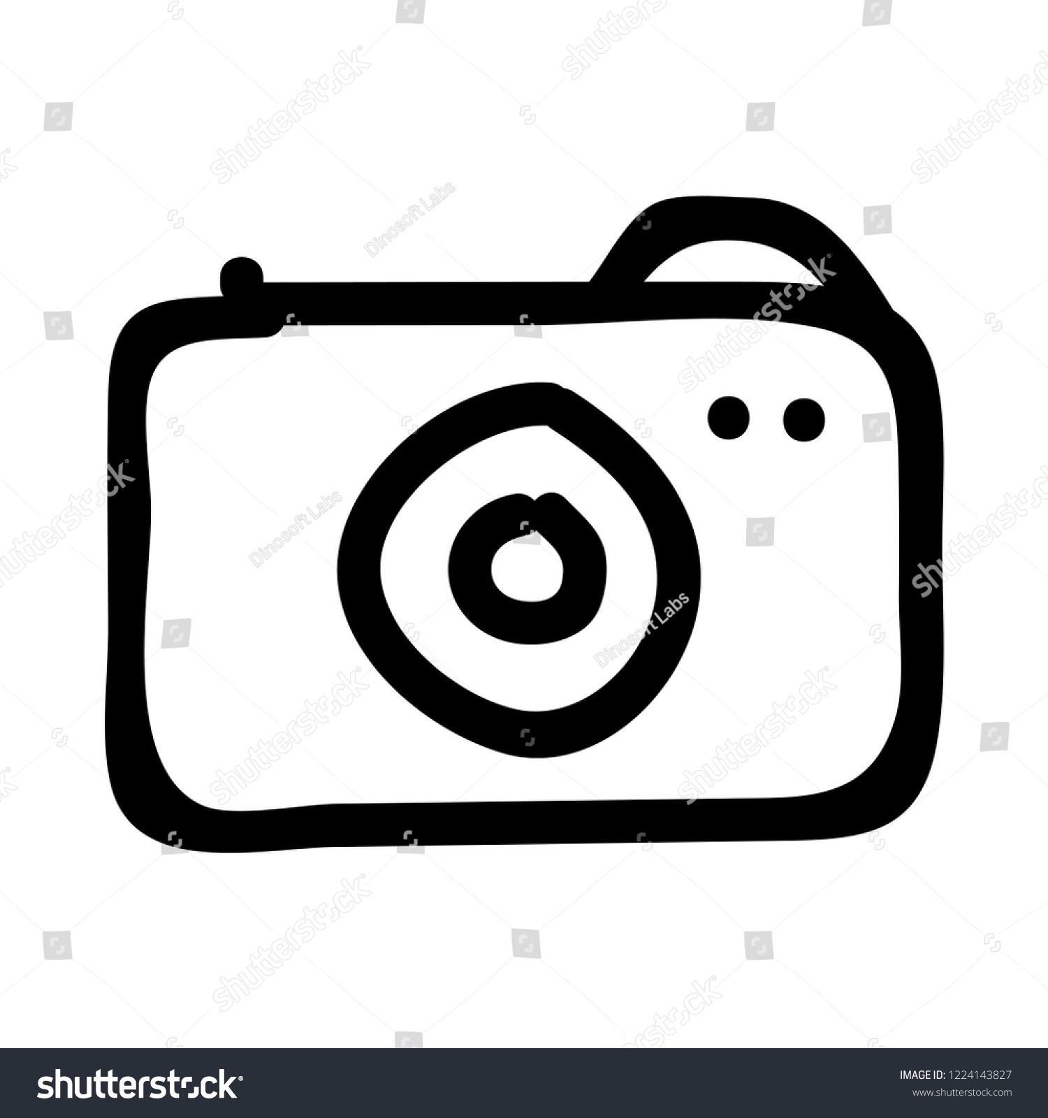 Camera Capture Photography Stock Vector (Royalty Free) 1224143827 ...